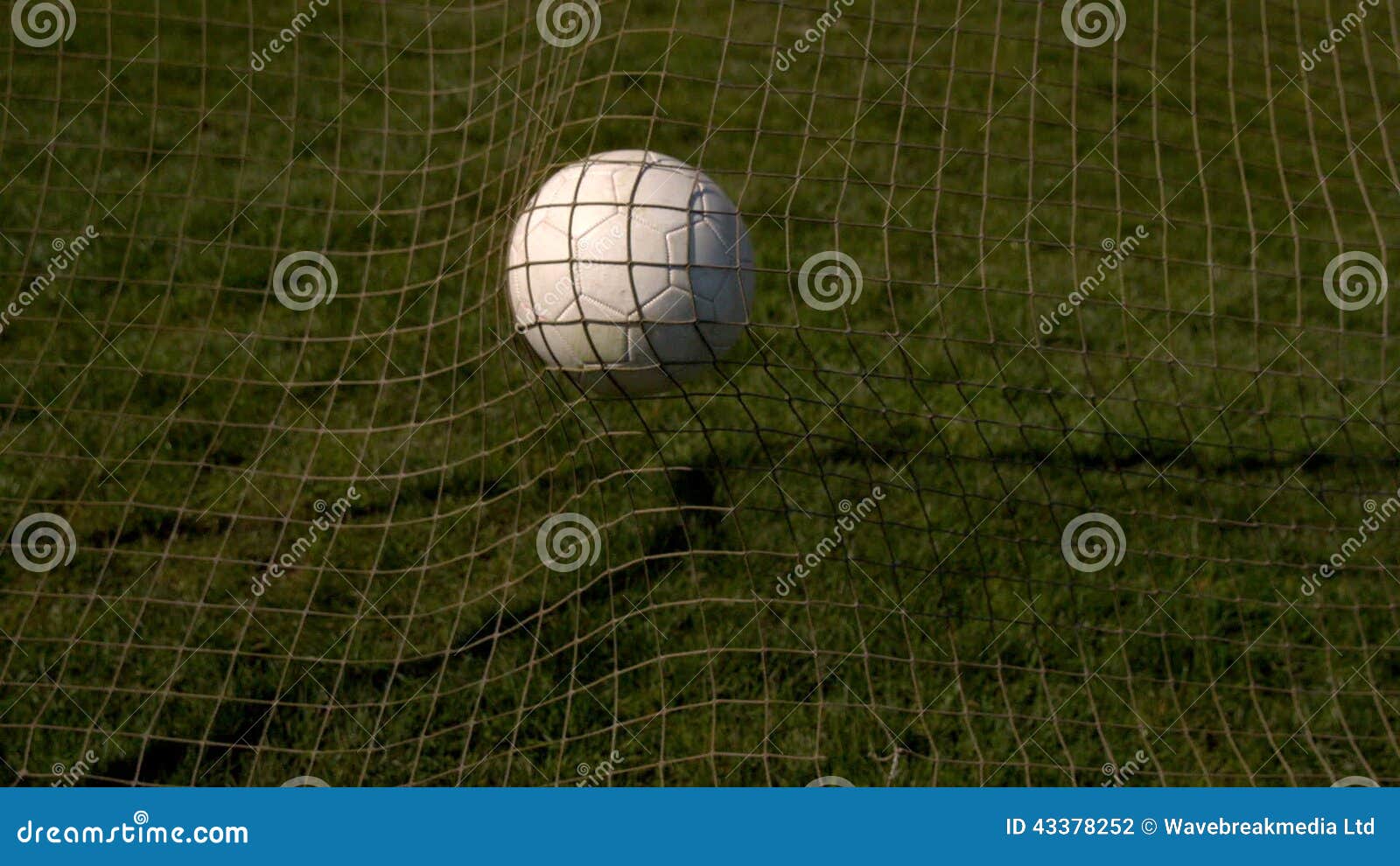 Football Hitting the Back of the Net Stock Footage - Video of sport ...