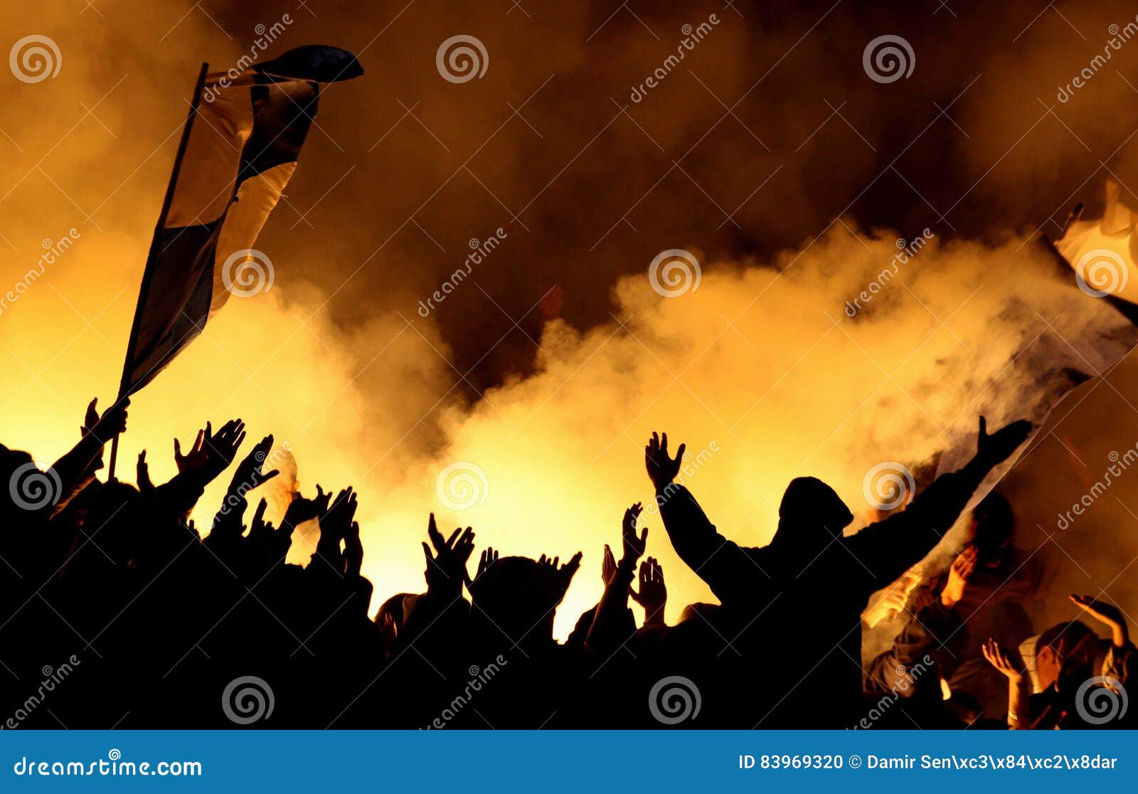 Football Hooligans Royalty-Free Stock Image | CartoonDealer.com #83969320