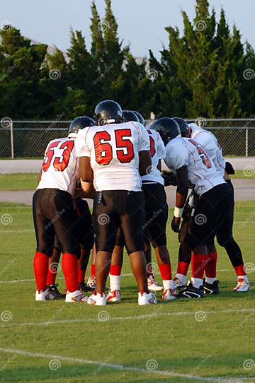 Football huddle stock image. Image of field, active, compete - 6466025