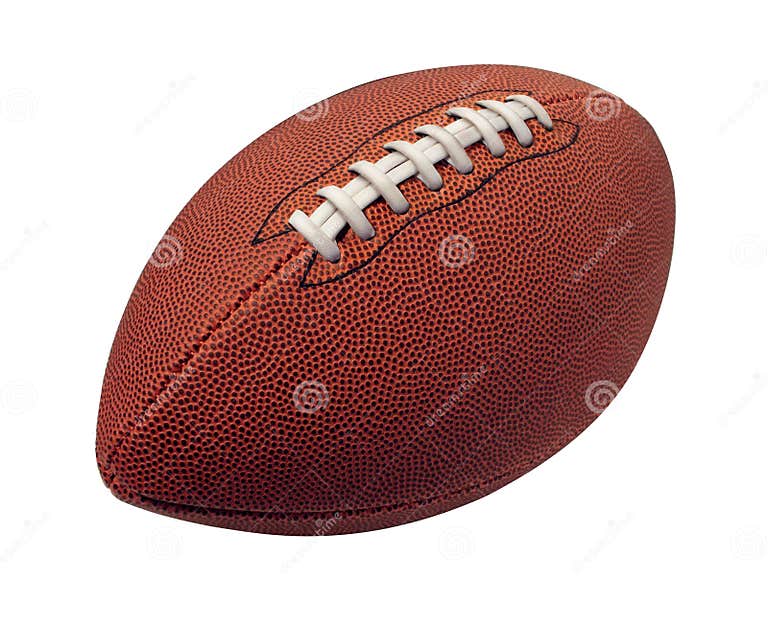 Football Isolated stock photo. Image of background, skin - 27780972