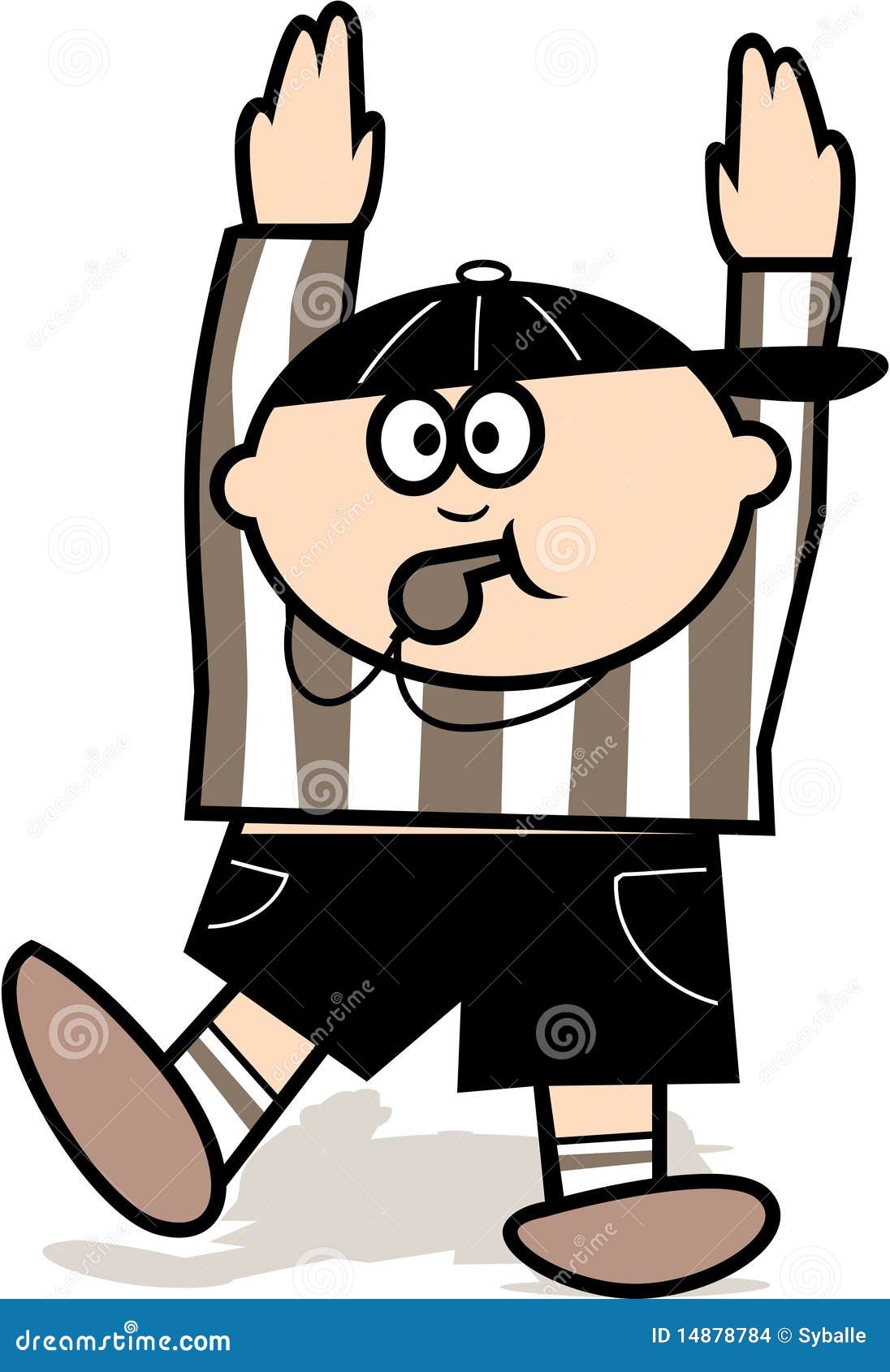 Football Judge Vector Illustration | CartoonDealer.com #14878784