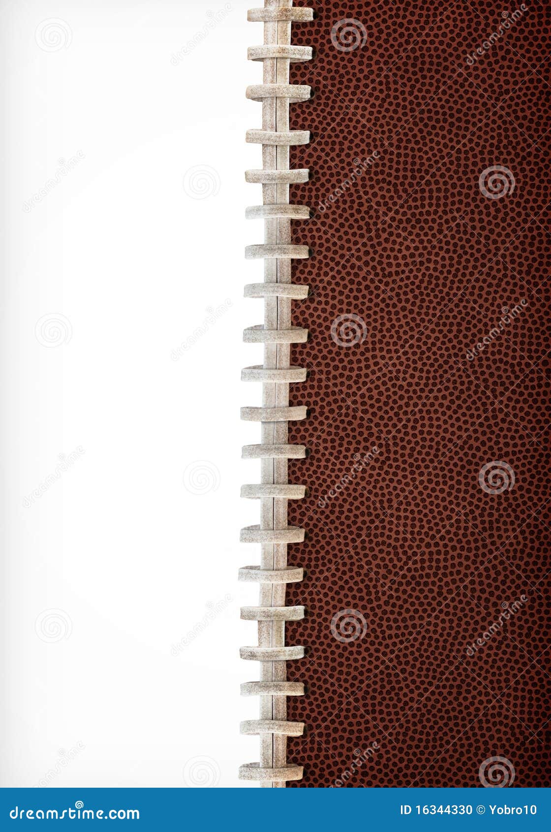 Football Laces Background stock photo. Image of straight - 16344330