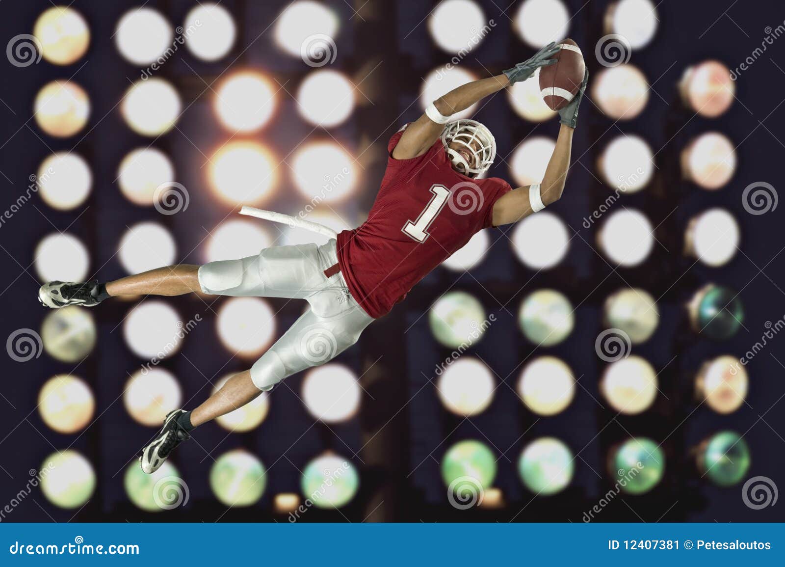 Football Lights stock image. Image of adult, football - 12407381