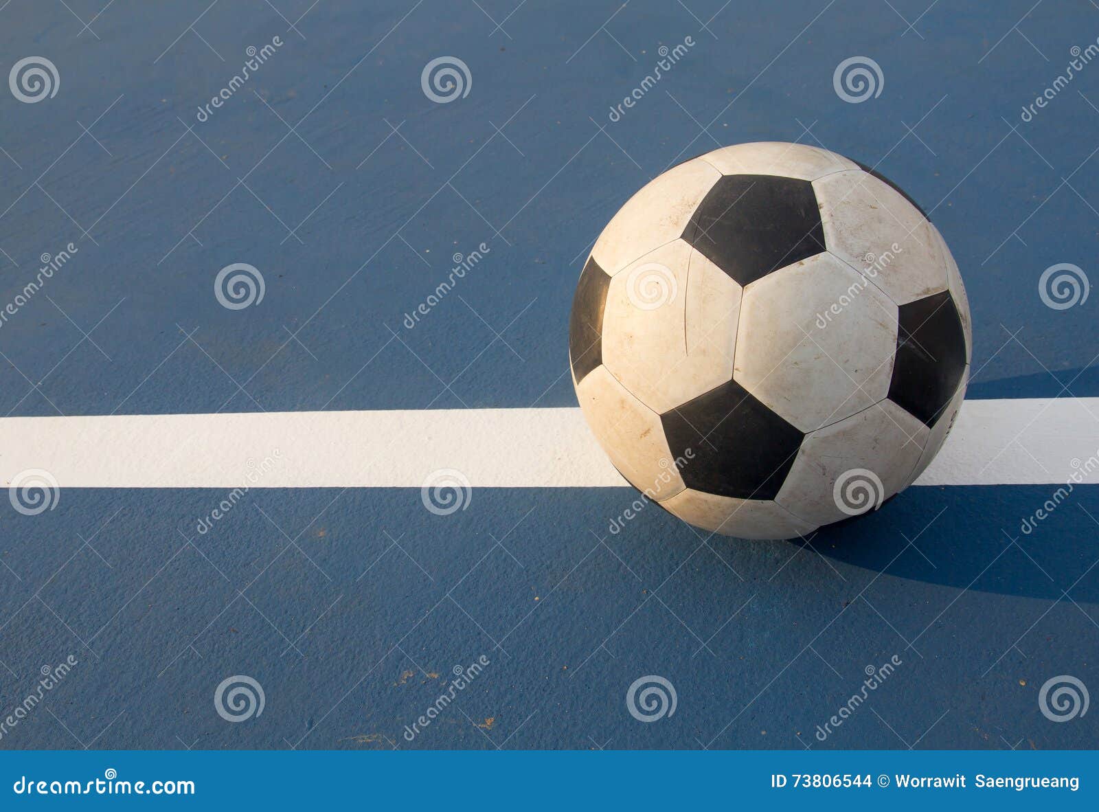 Football on the line stock photo. Image of football, club - 73806544