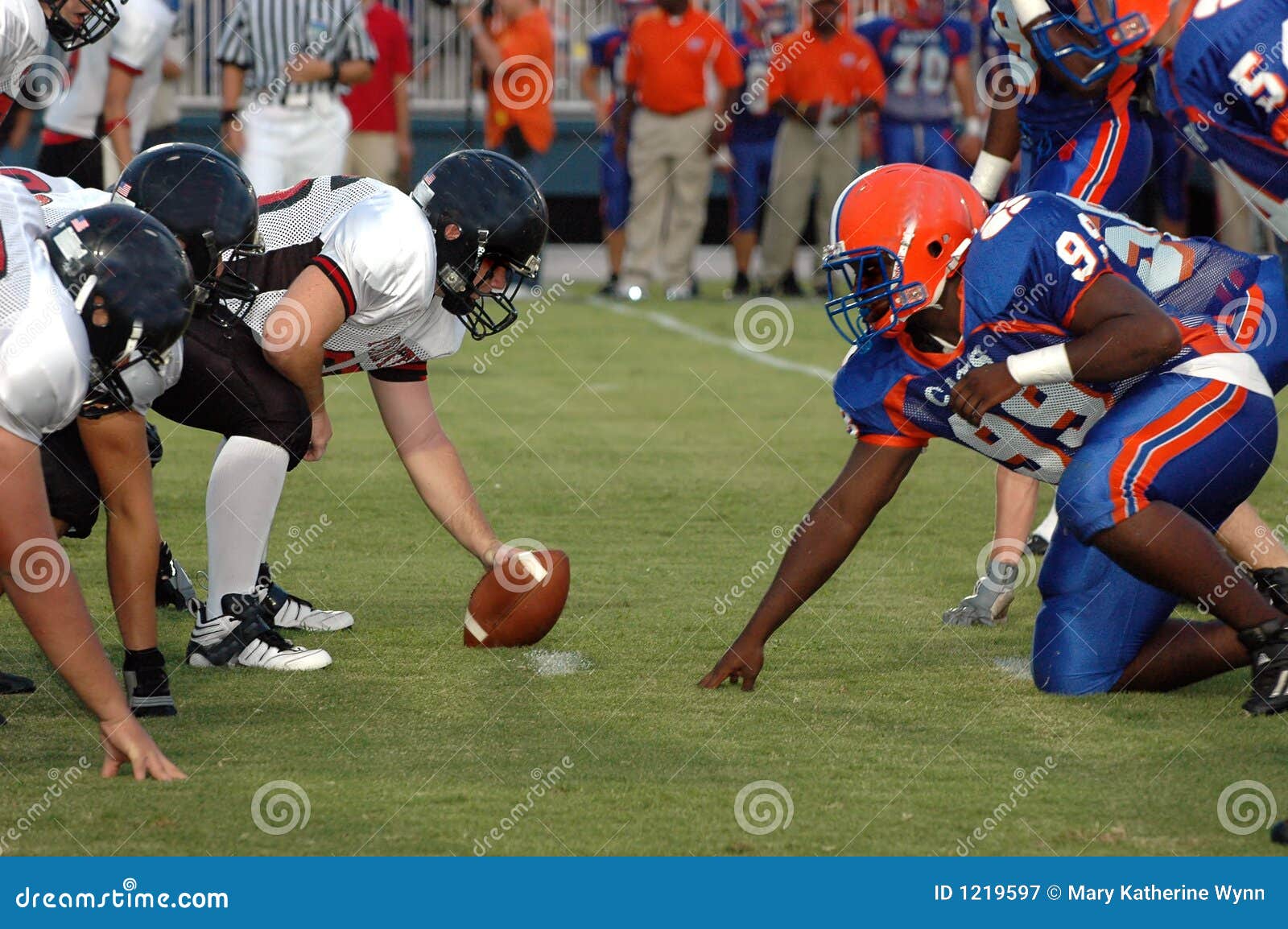 Football Line Up Editorial Photography - Image: 1219597