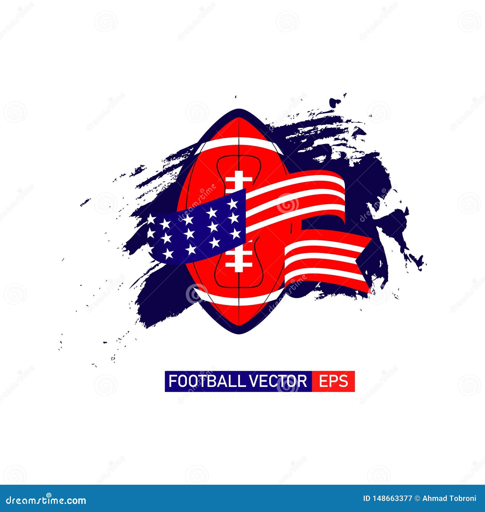 Football Logo Vector Template Design Illustration Stock Vector ...