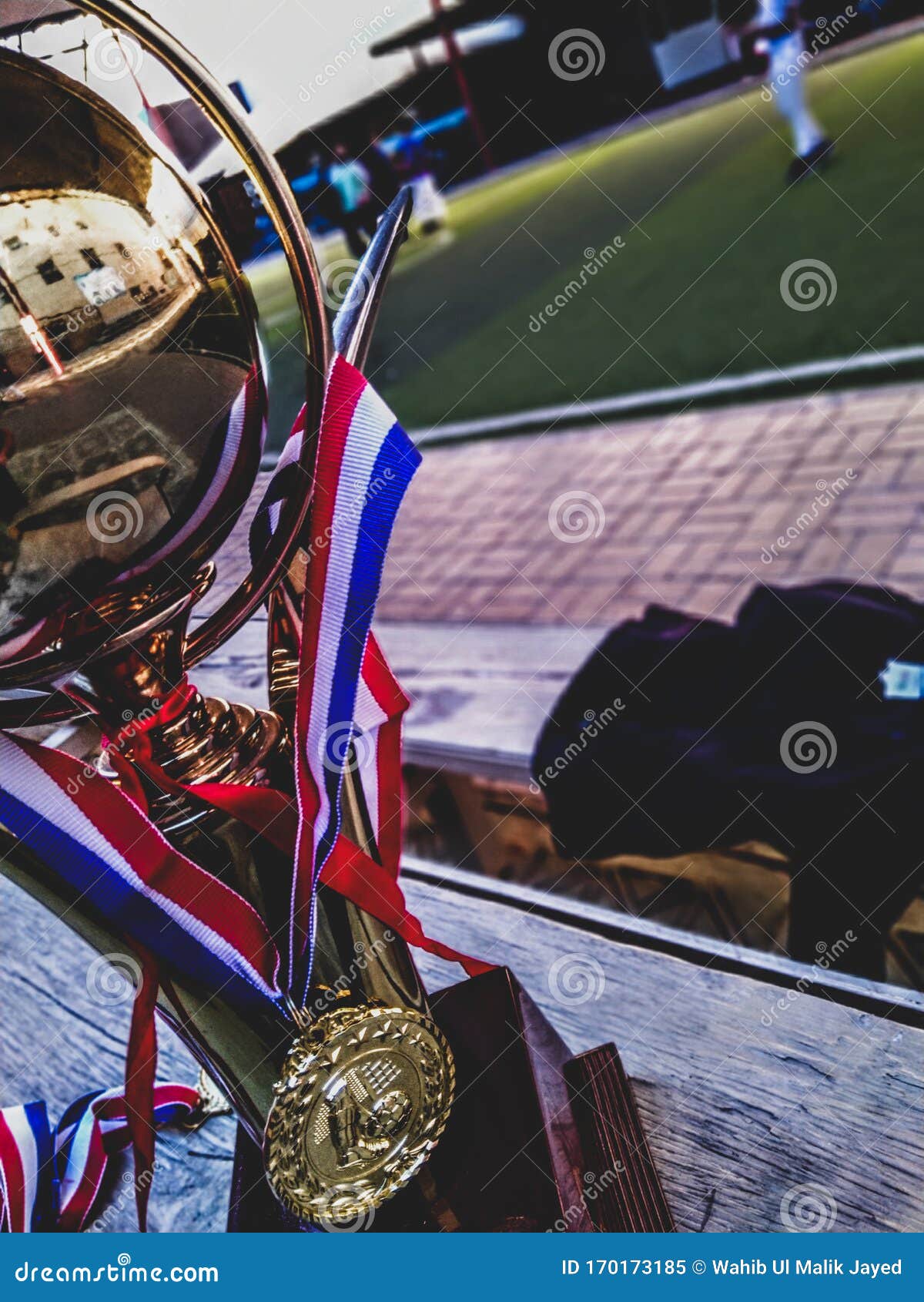 Football Macth Trophy stock image. Image of trophy, macth - 170173185