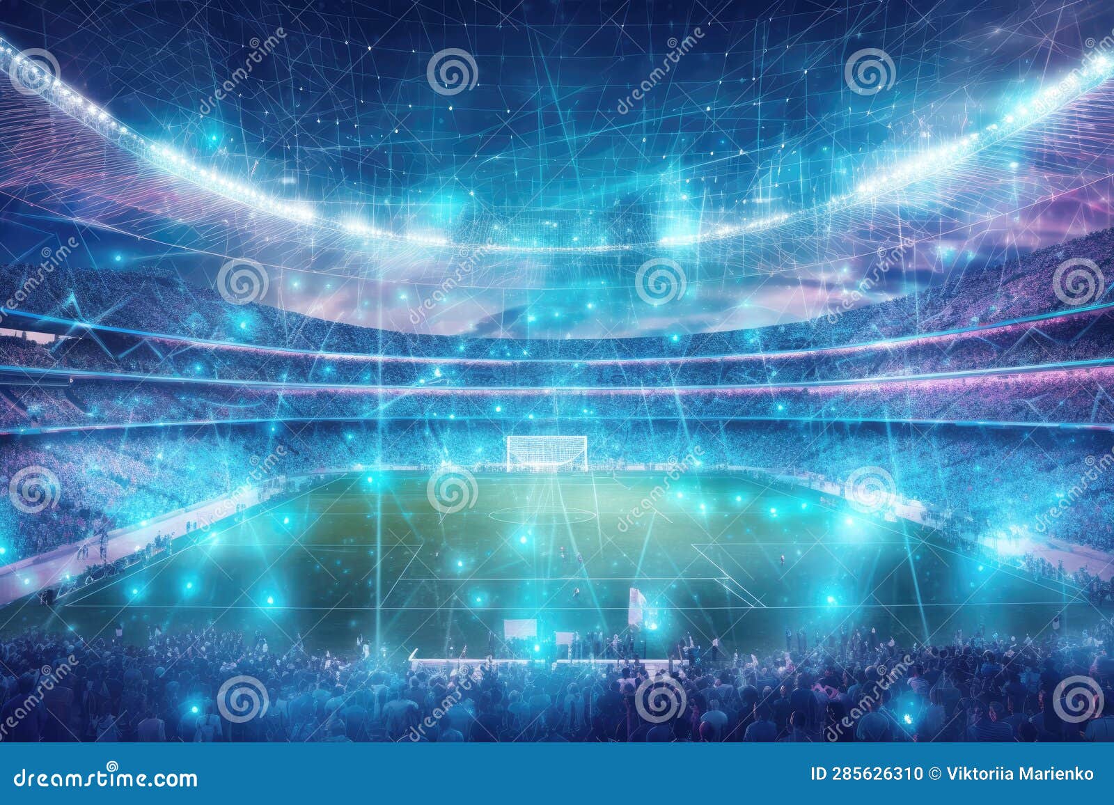 Football Match. the Concept of IoT and Smart Stadiums Stock ... Football Match. the Concept of IoT and Smart Stadiums Stock ...