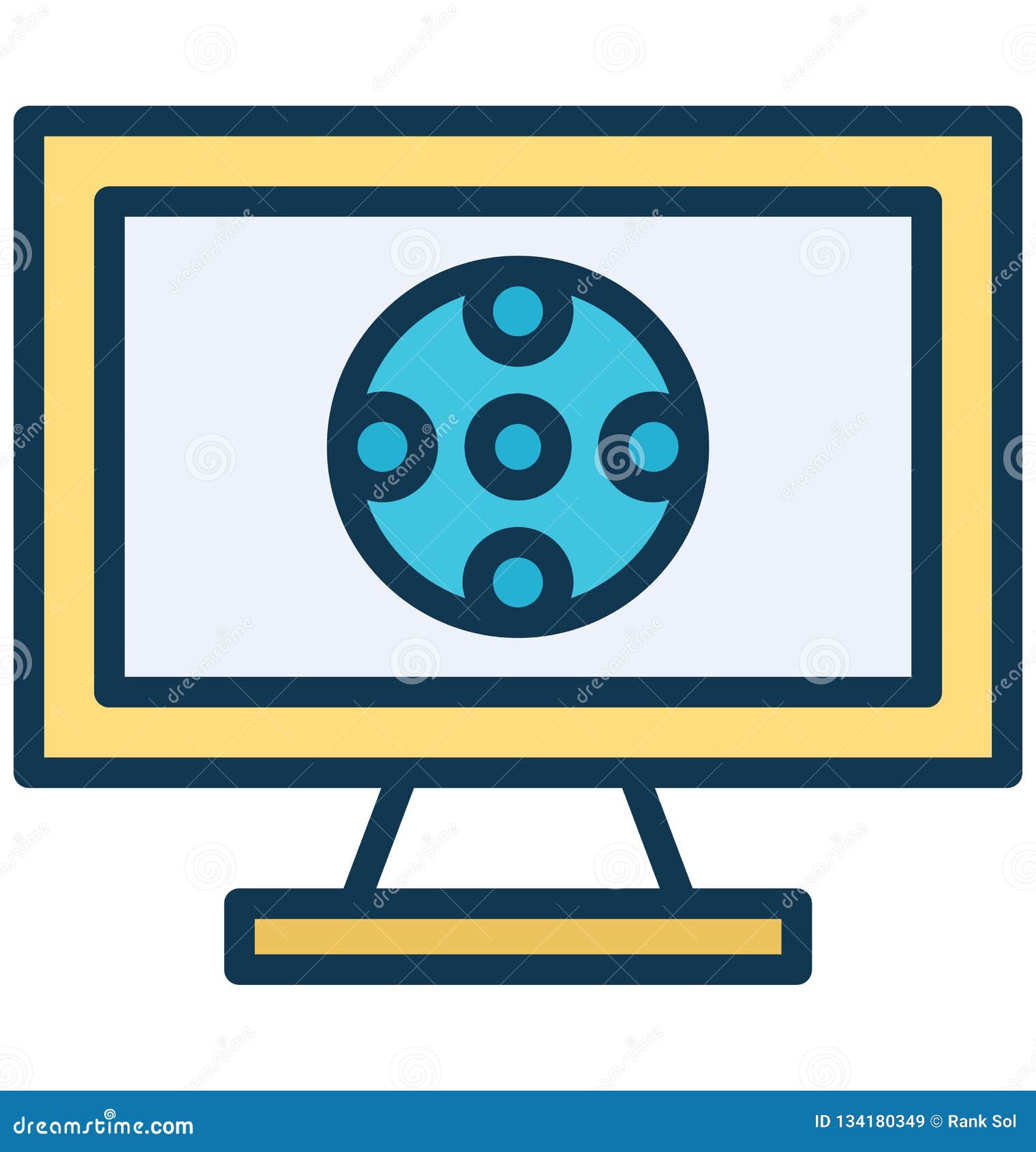 Football Match Vector that Can Be Easily Modified or Edit Stock Vector ...