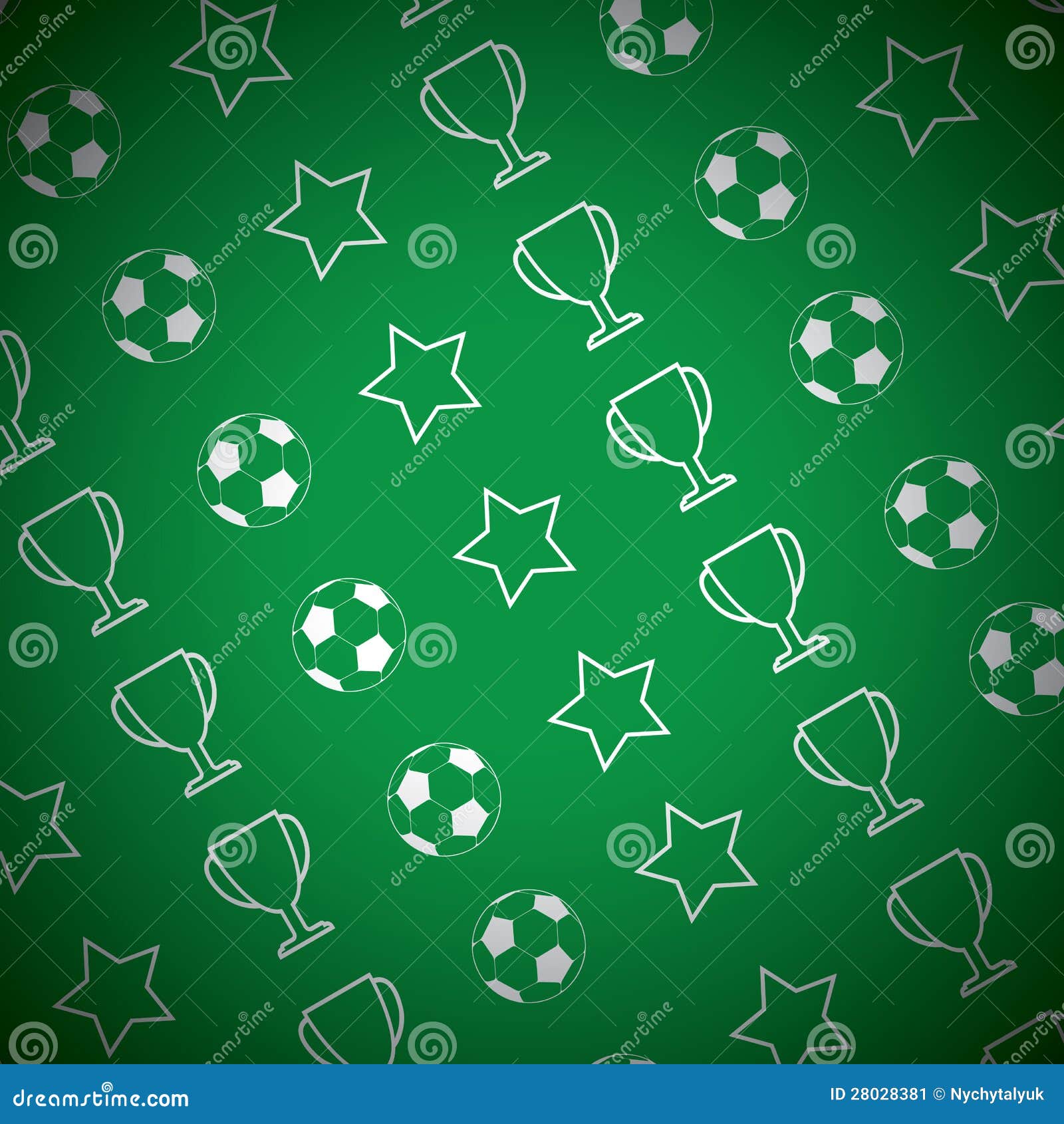 Football Pattern stock vector. Illustration of shape - 28028381