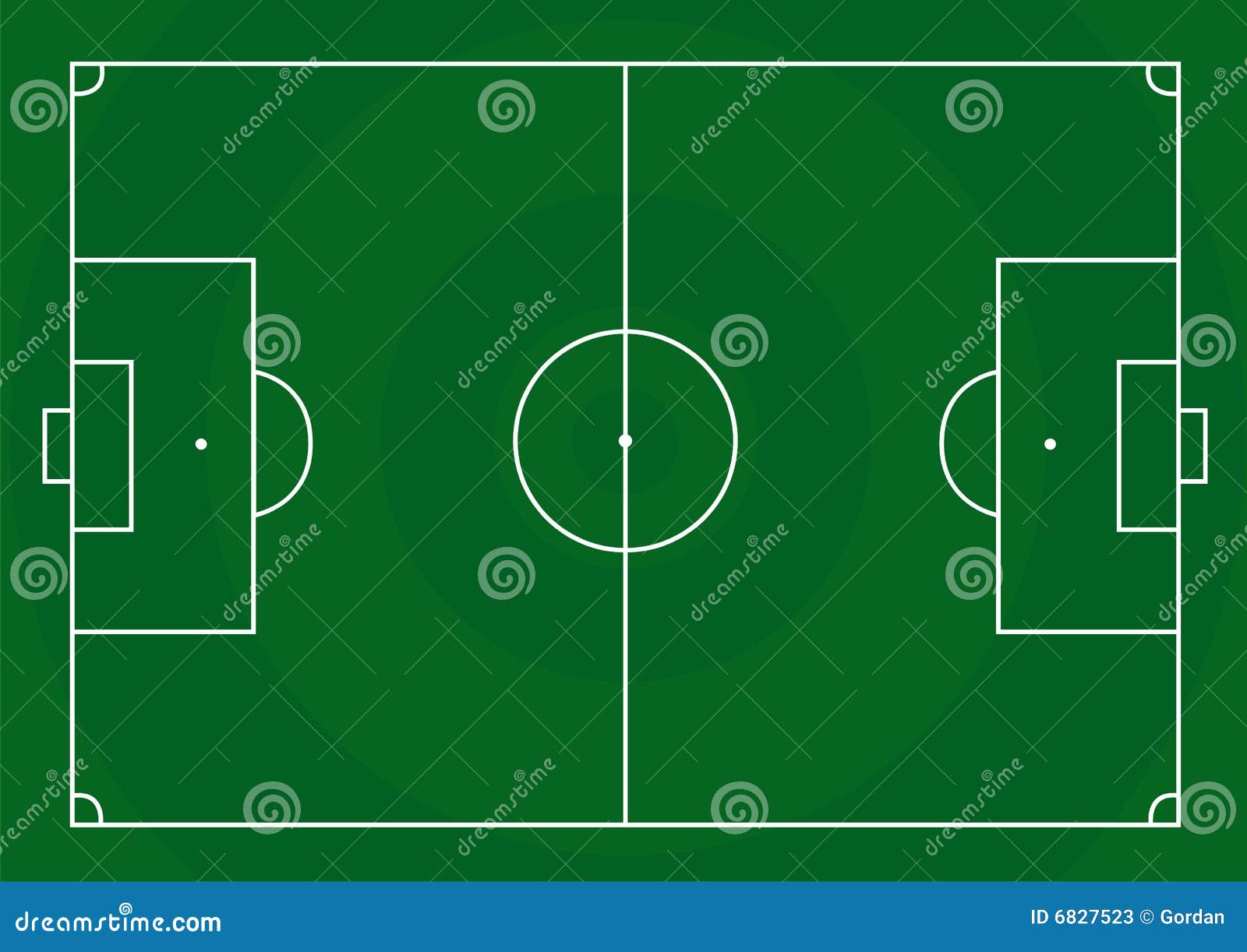 Football Pitch Patterns Cartoon Vector | CartoonDealer.com #10703923
