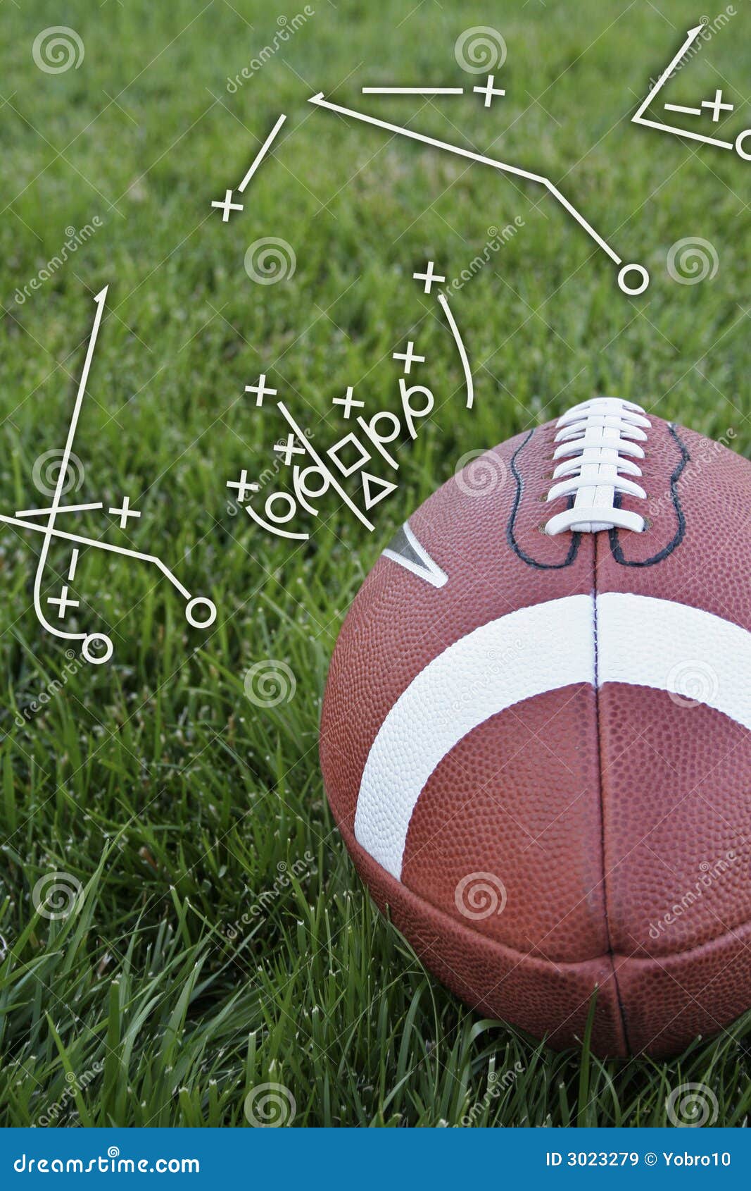Football playbook stock image. Image of blur, dimples - 3023279