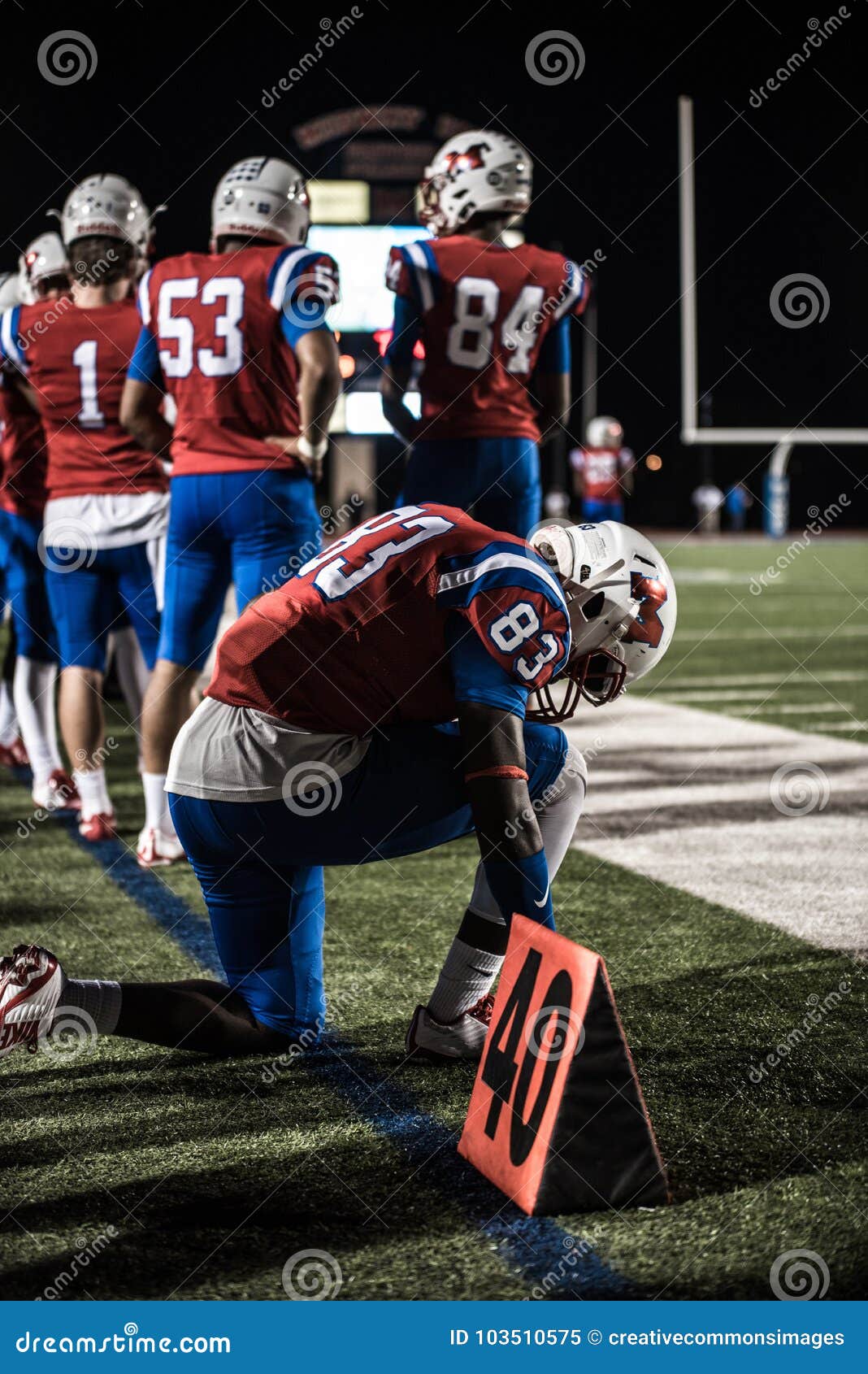 Football Player Picture. Image: 103510575