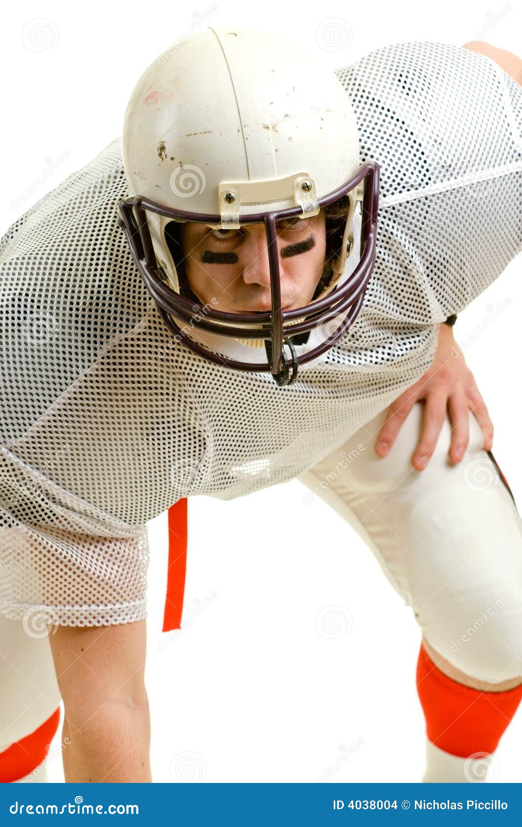 Football Player stock photo. Image of football, athlete - 4038004