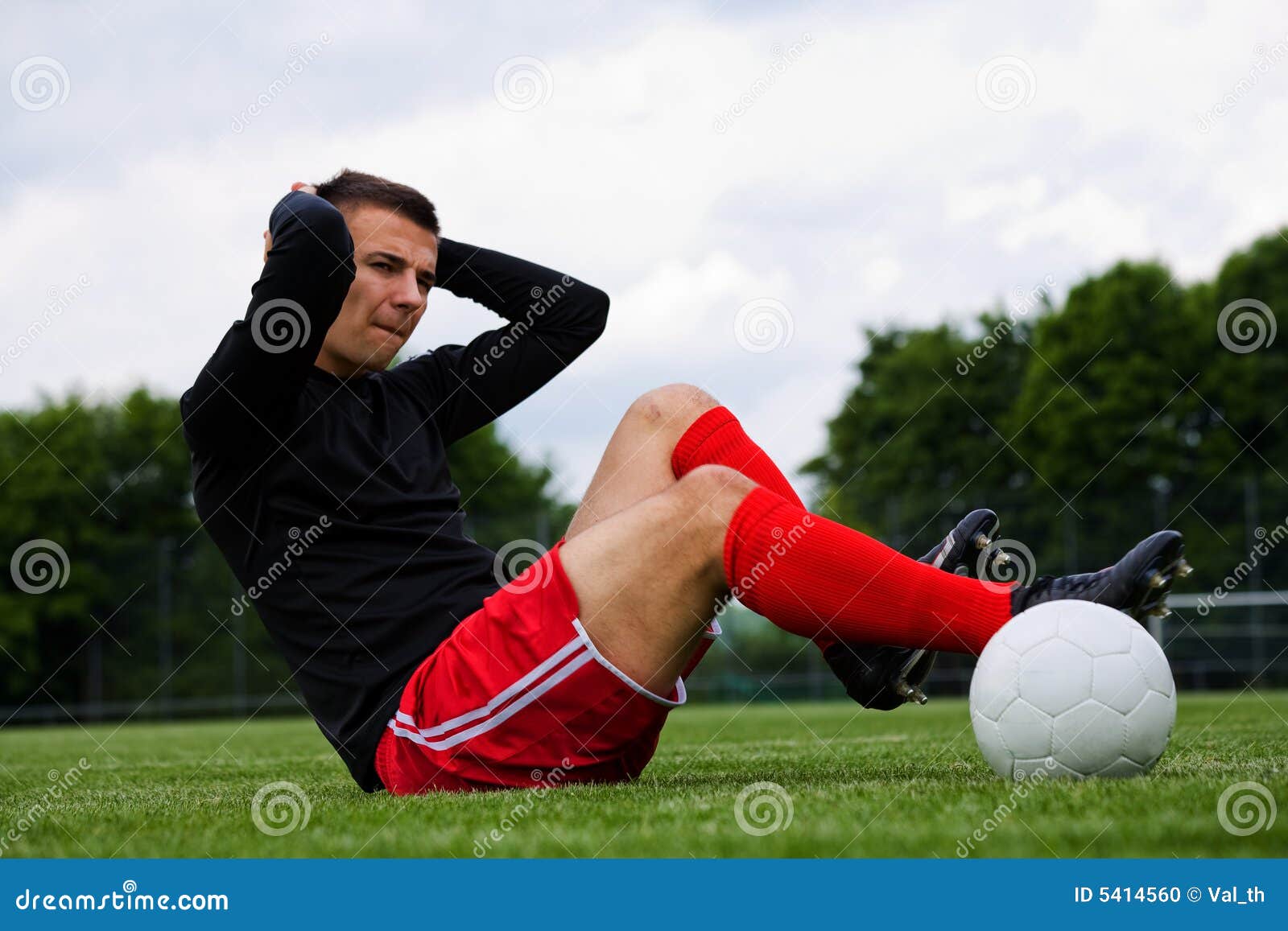 Football player 8 stock photo. Image of goal, field, foot - 5414560