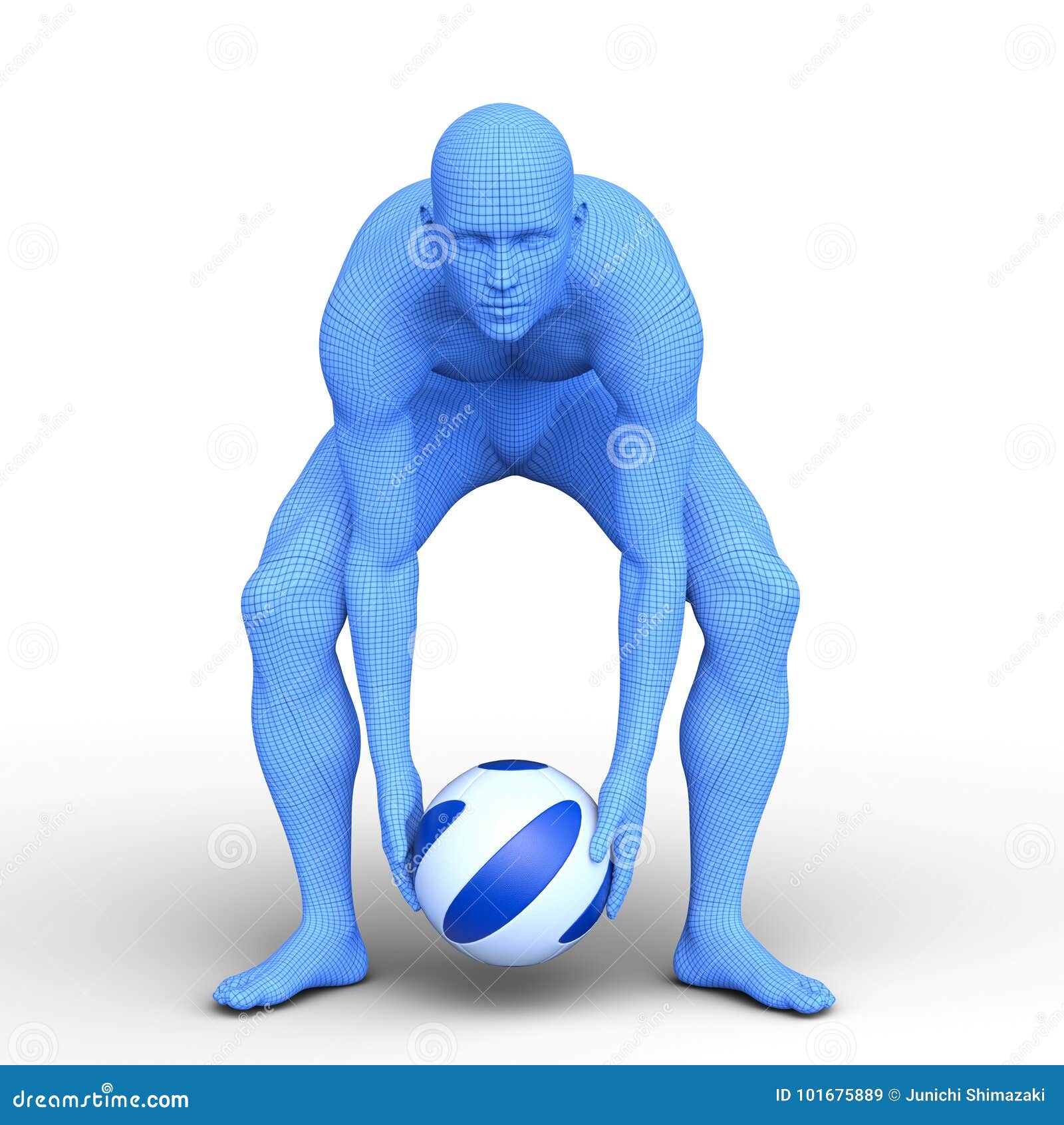 Football player stock illustration. Illustration of figure - 101675889