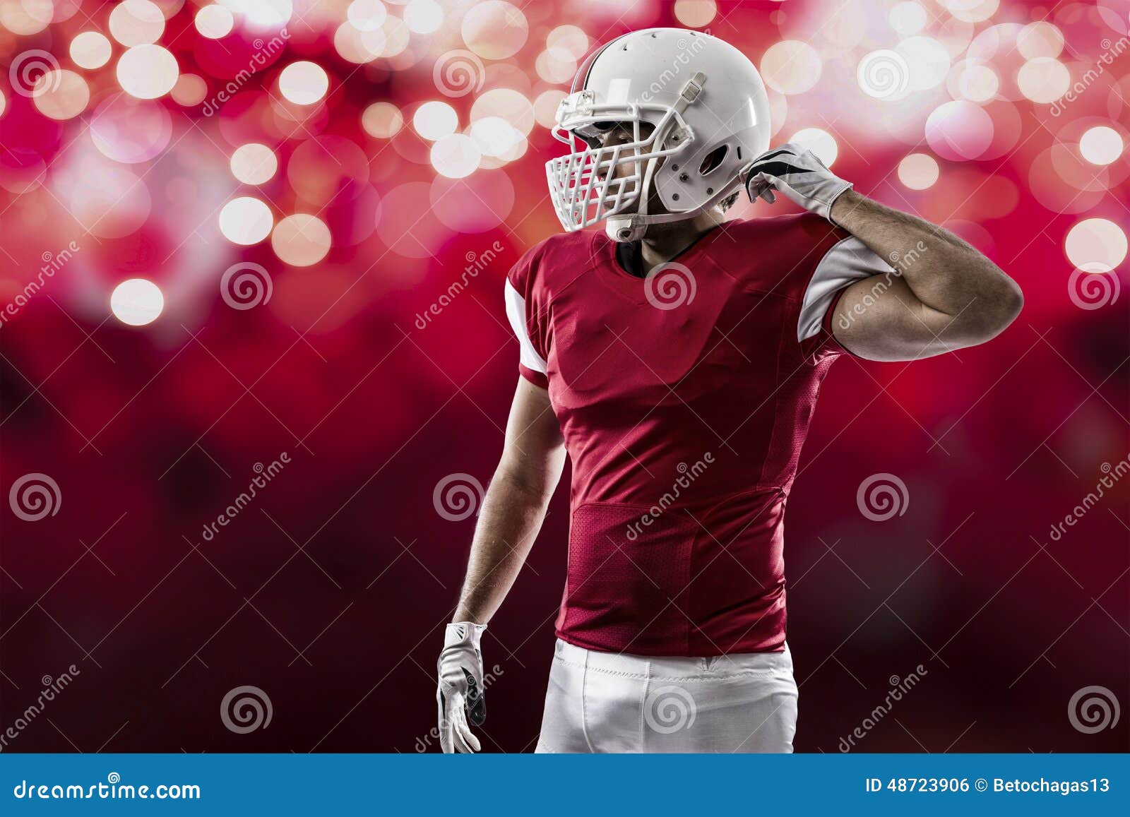 Football Player stock photo. Image of determination, masculinity - 48723906