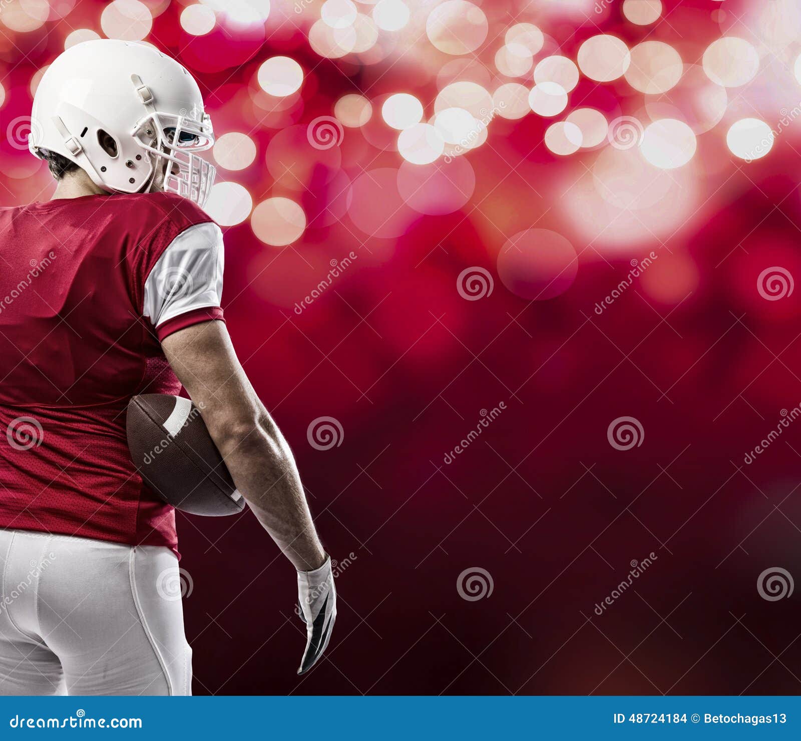 Football Player stock photo. Image of masculinity, player - 48724184
