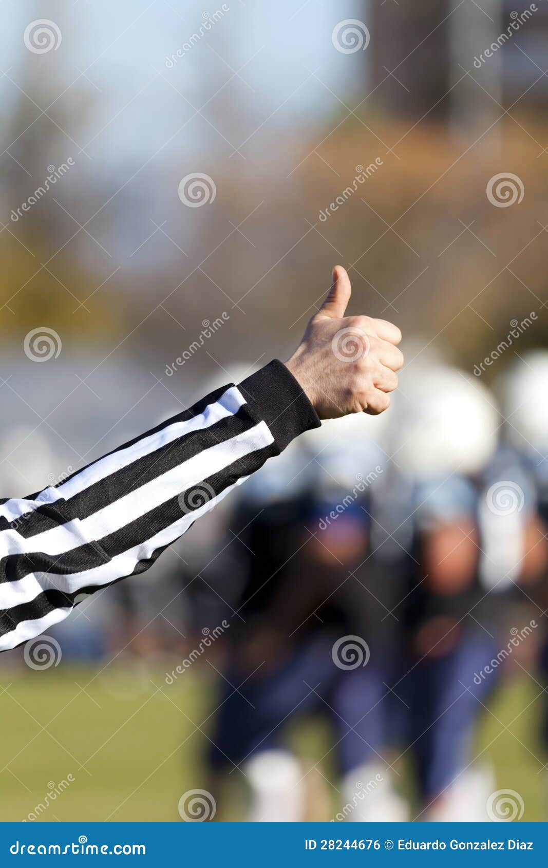 Football referee stock photo. Image of field, referee - 28244676