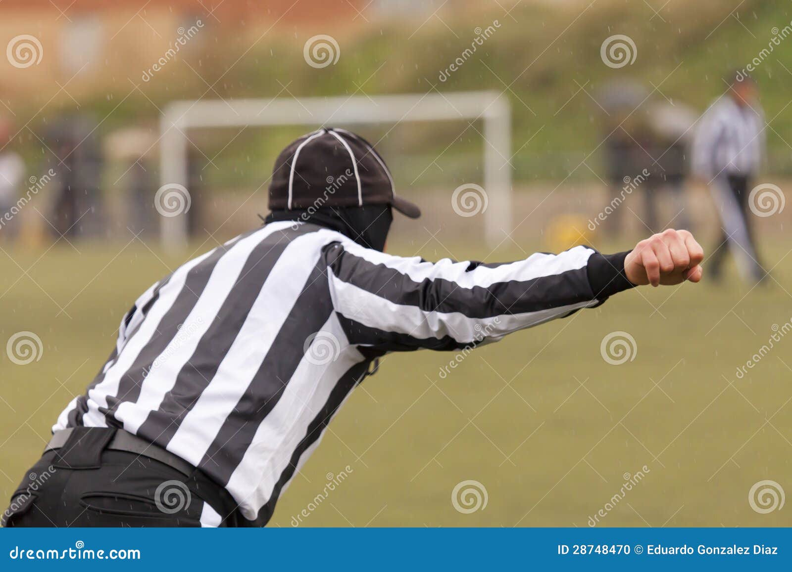 Football referee stock photo. Image of players, dress - 28748470
