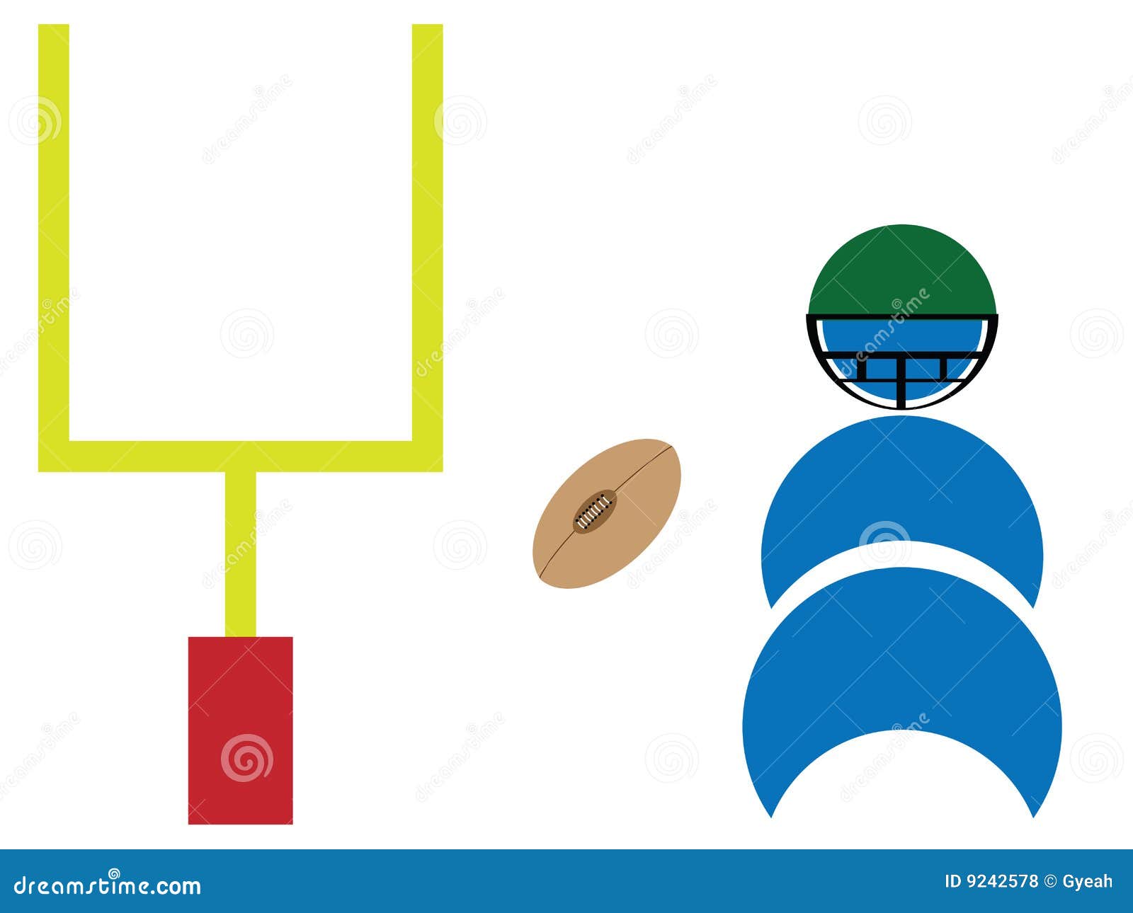 Football season stock vector. Illustration of duel, bowl - 9242578