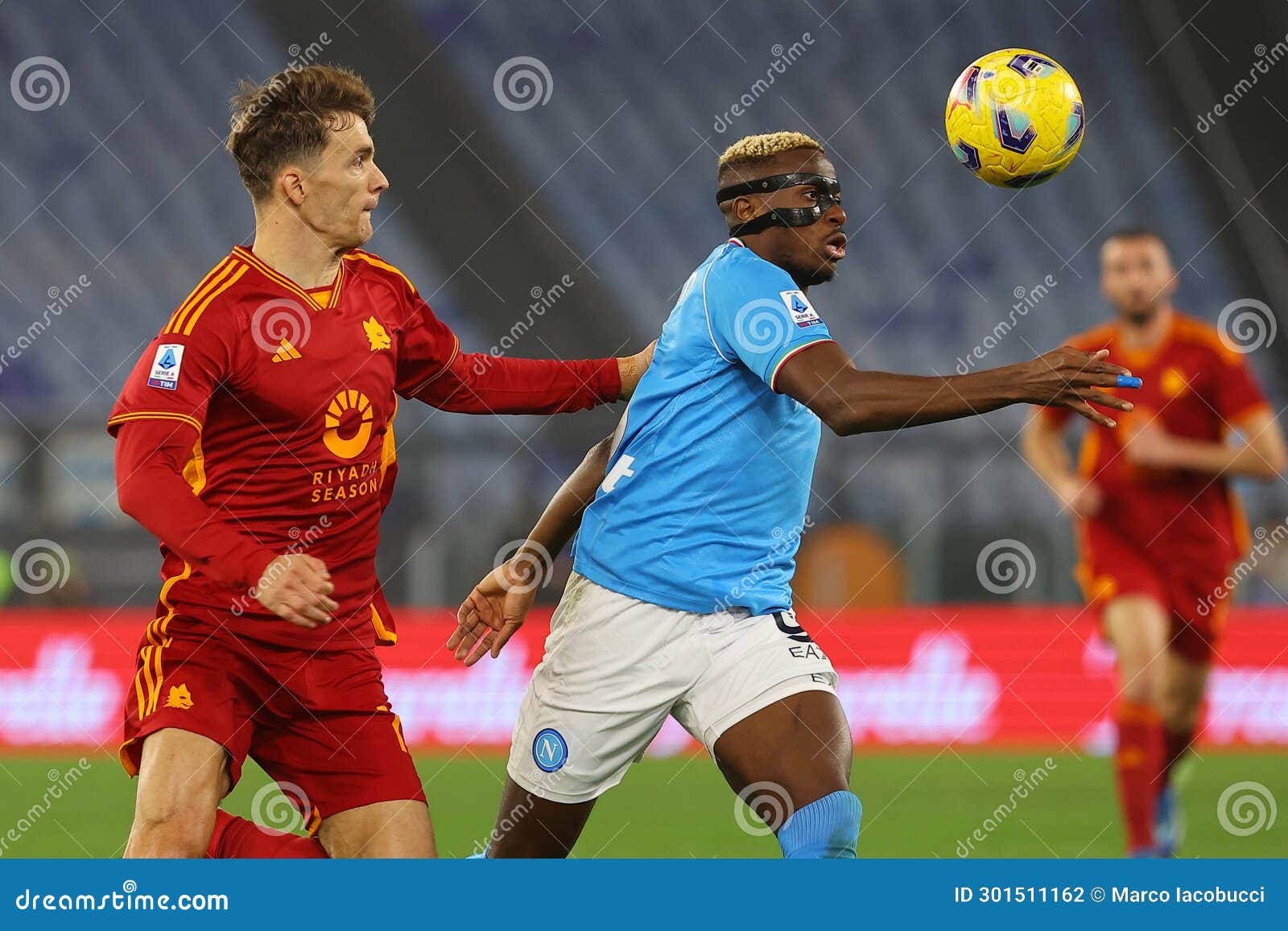 Football Serie A 2023 2024 Match Day 17 As Roma Vs Ssc Napoli At