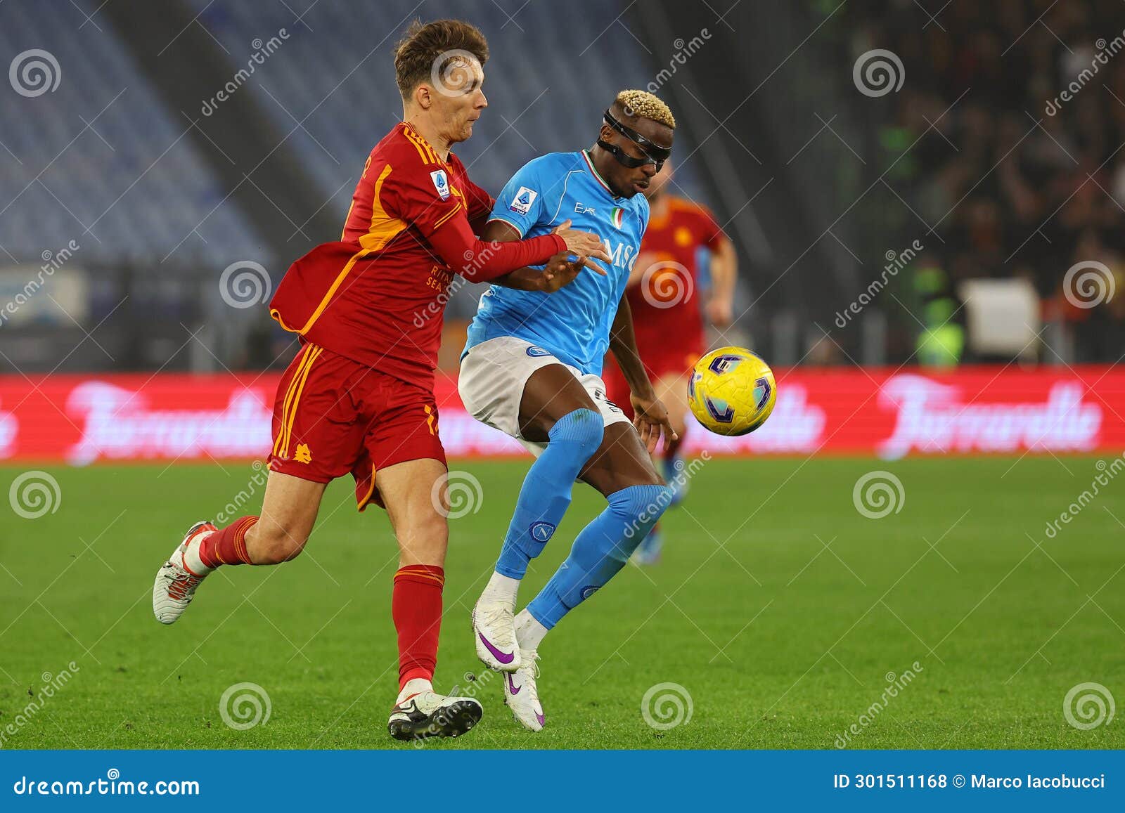 Football Serie A 2023 2024 Match Day 17 As Roma Vs Ssc Napoli At