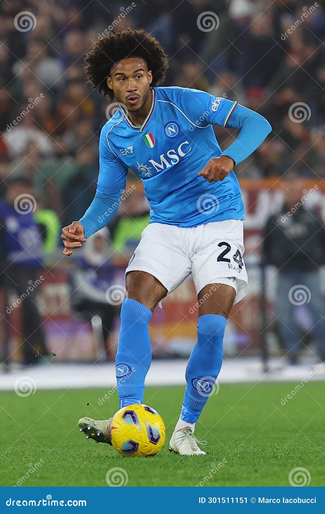 Football Serie A 2023 2024 Match Day 17 As Roma Vs Ssc Napoli At