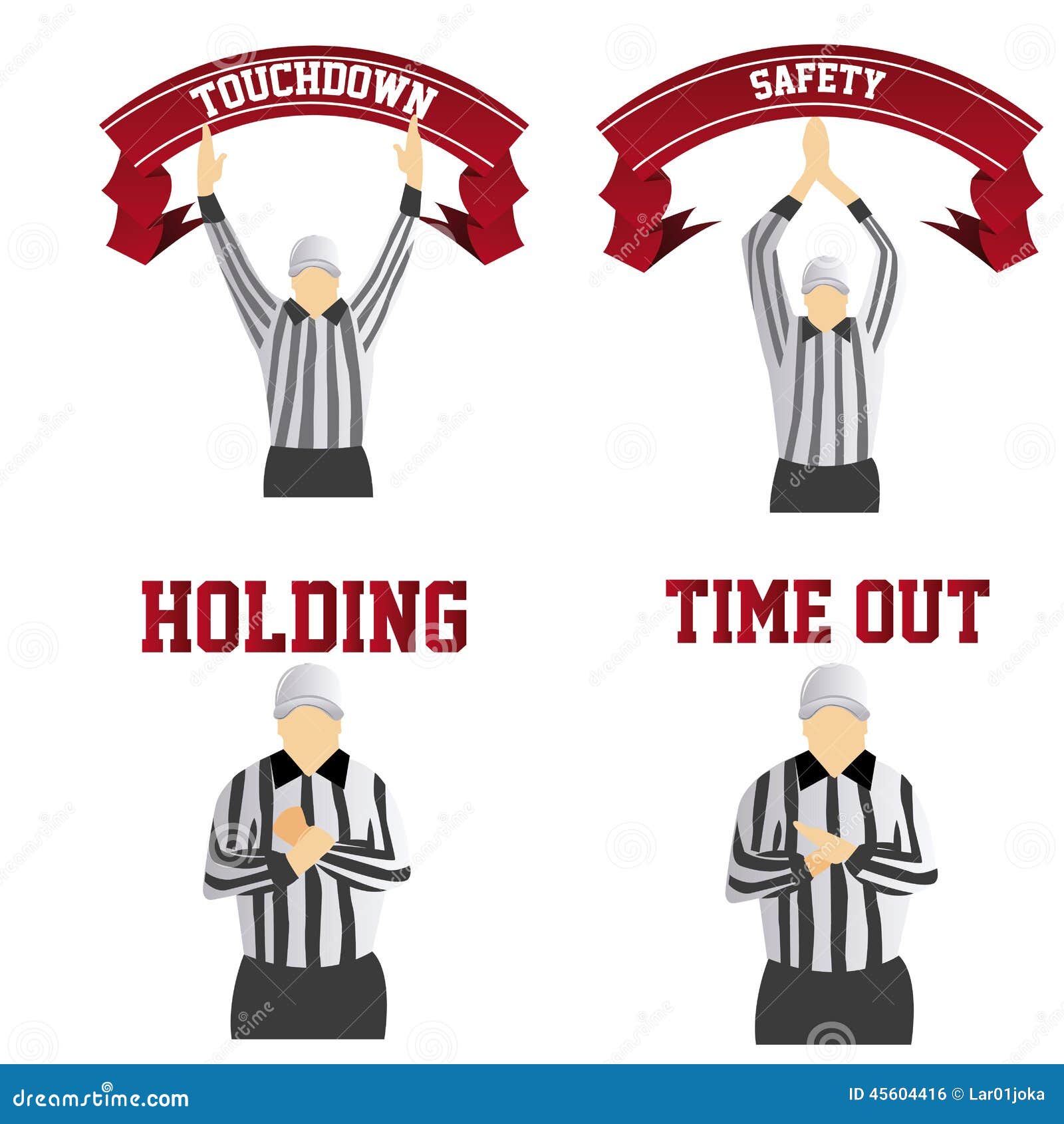 Schiedsrichter Time Out Clipart Cartoons Und Karikaturen Mit