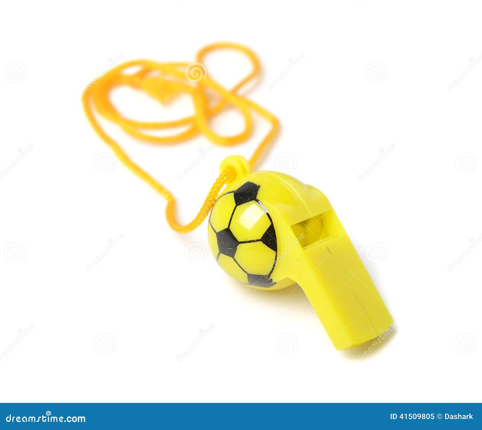 Football Shape Whistle Isolated Stock Image - Image of championship ...