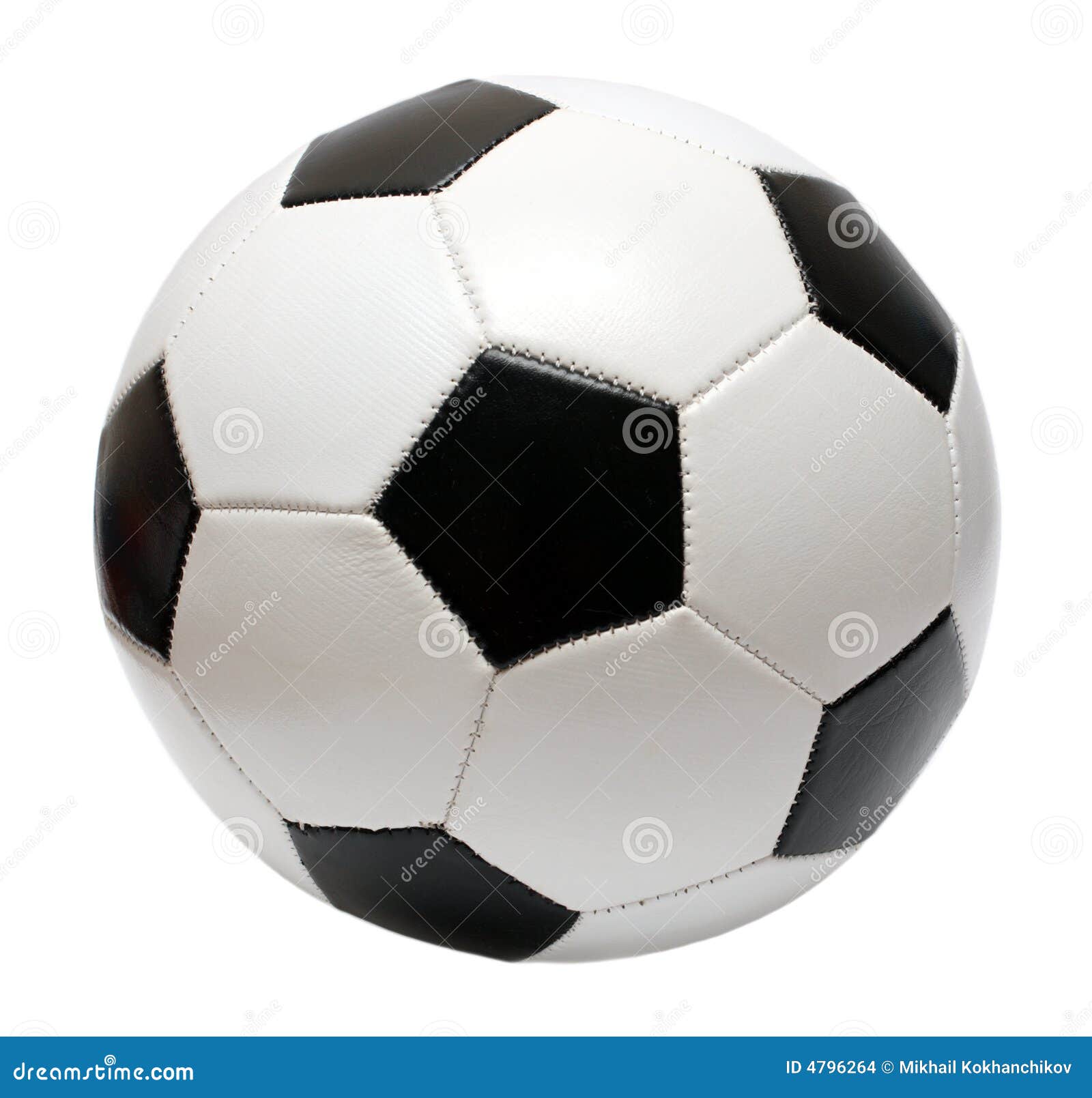 Football soccer ball stock photo. Image of exercise, football - 4796264