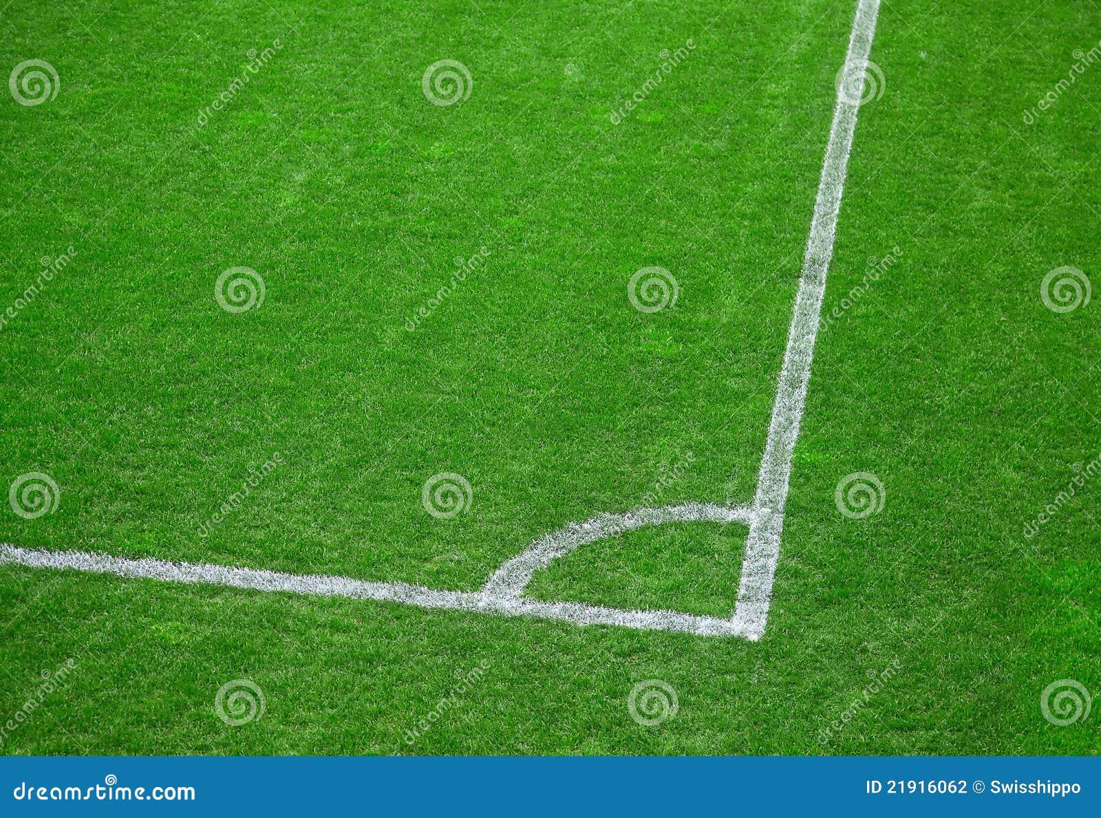 Football (soccer) Field Corner Stock Photo - Image of field, angle ...