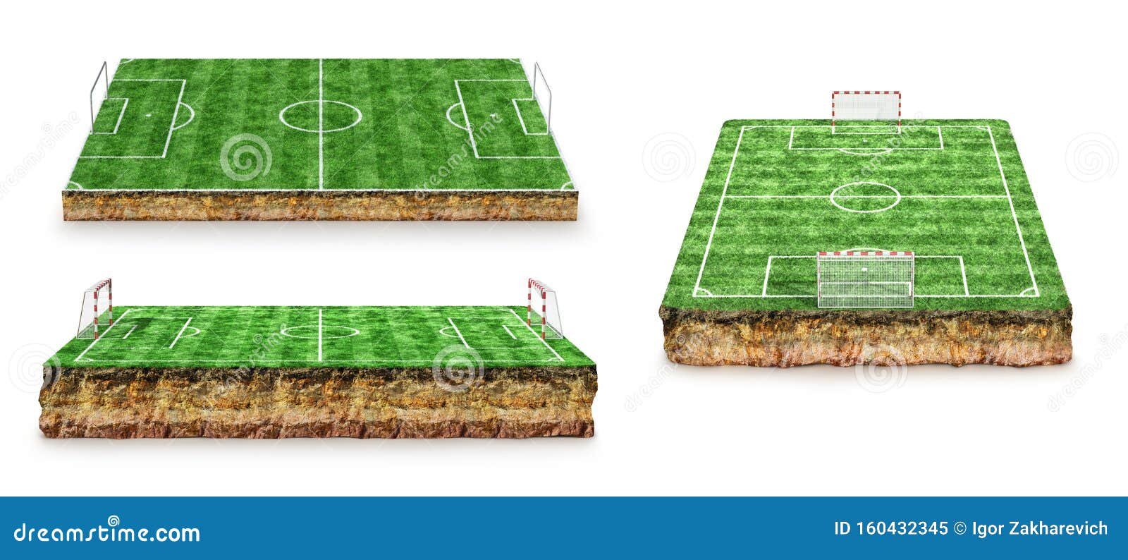 Soccer Pitch Royalty-Free Stock Image | CartoonDealer.com #322312