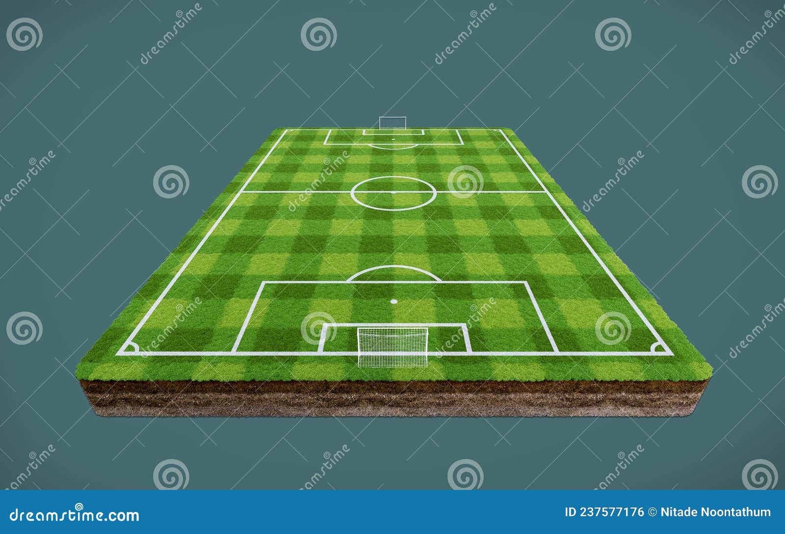 Soccer Field Pattern