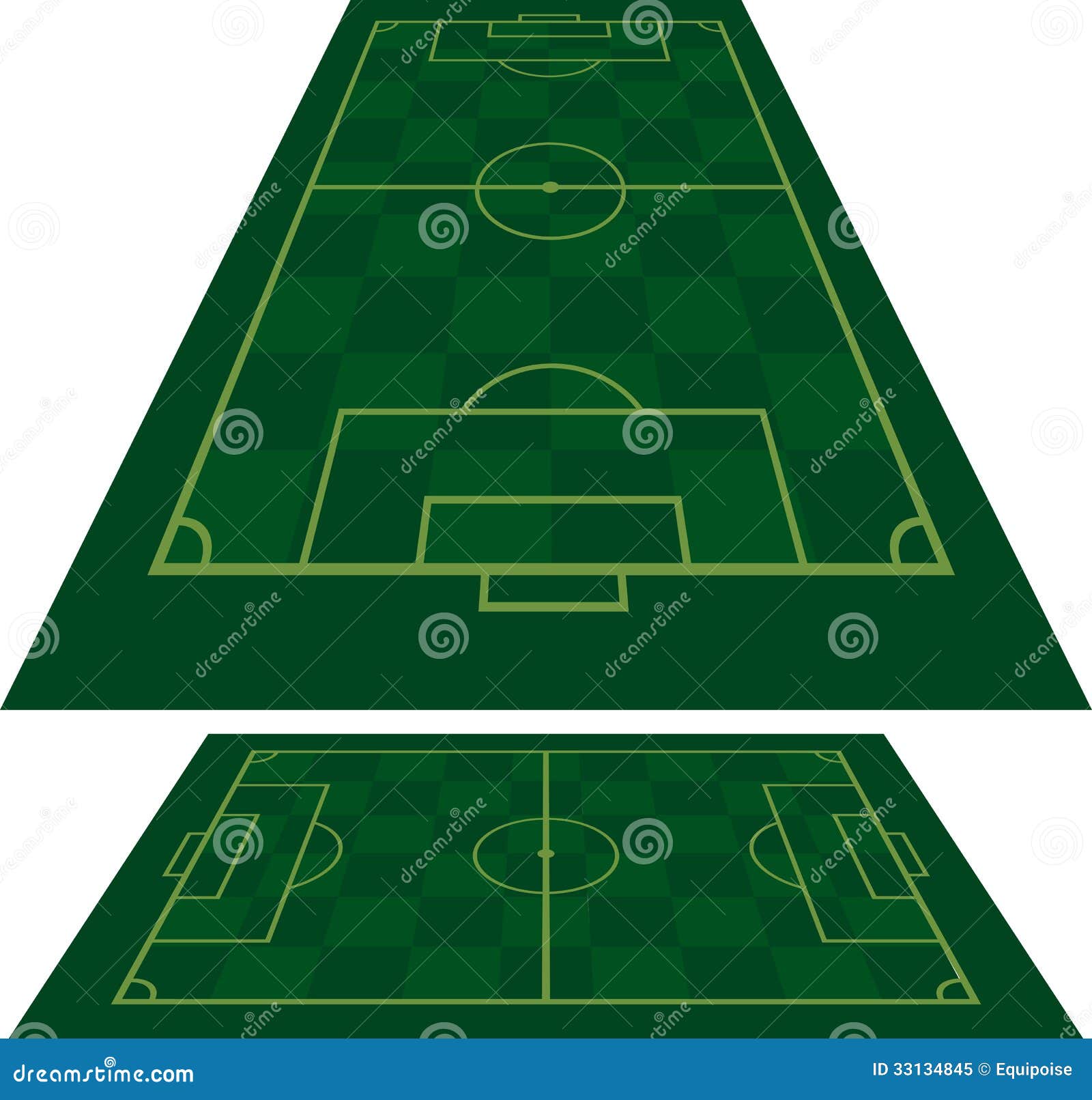 Half Soccer Field Clipart