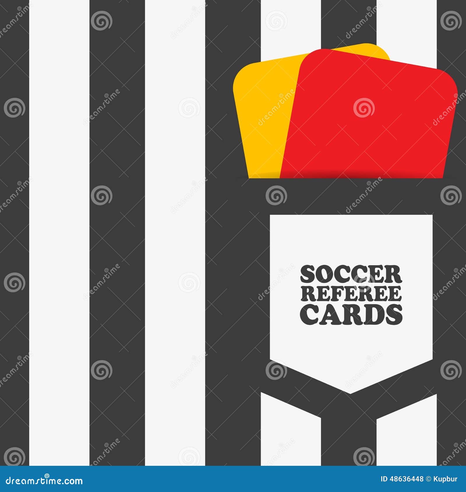 Football soccer referee stock vector. Illustration of competition ...