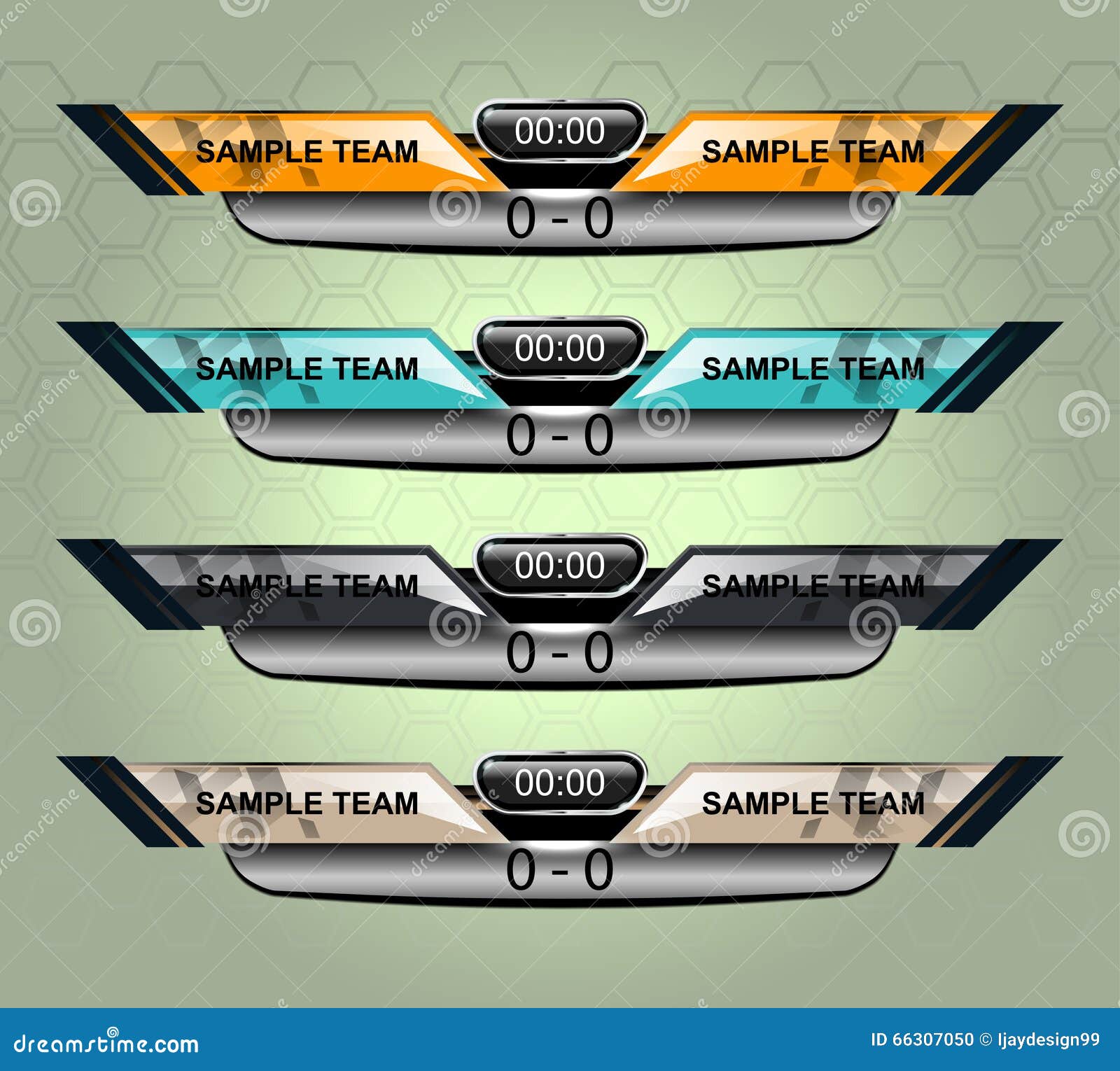 Football and Soccer Scoreboard Stock Vector - Illustration of ...