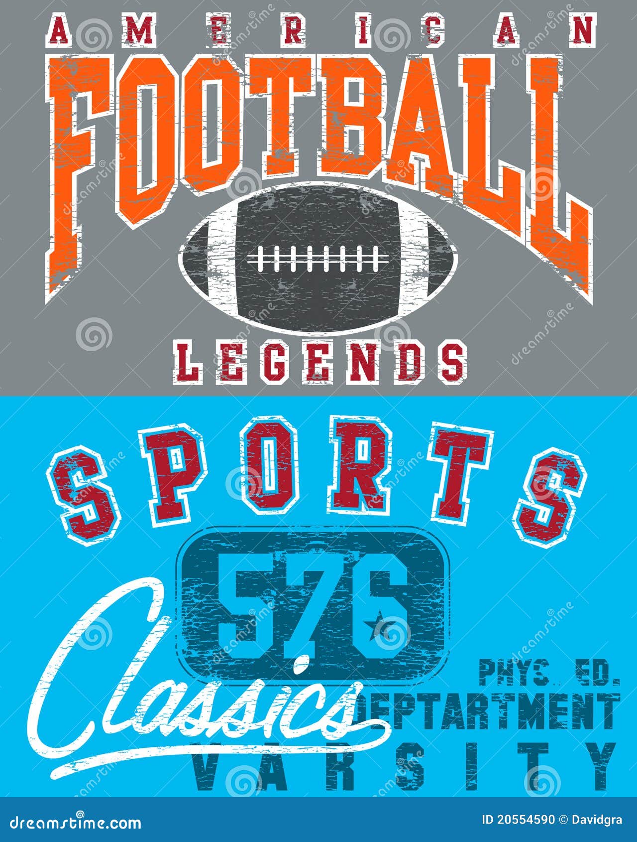 Football and Sports Designs Stock Vector - Illustration of bluish ...