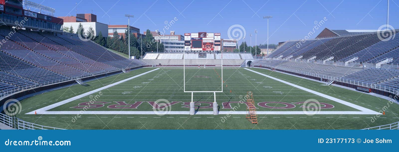 Football stadium editorial stock photo. Image of cougars - 23177173