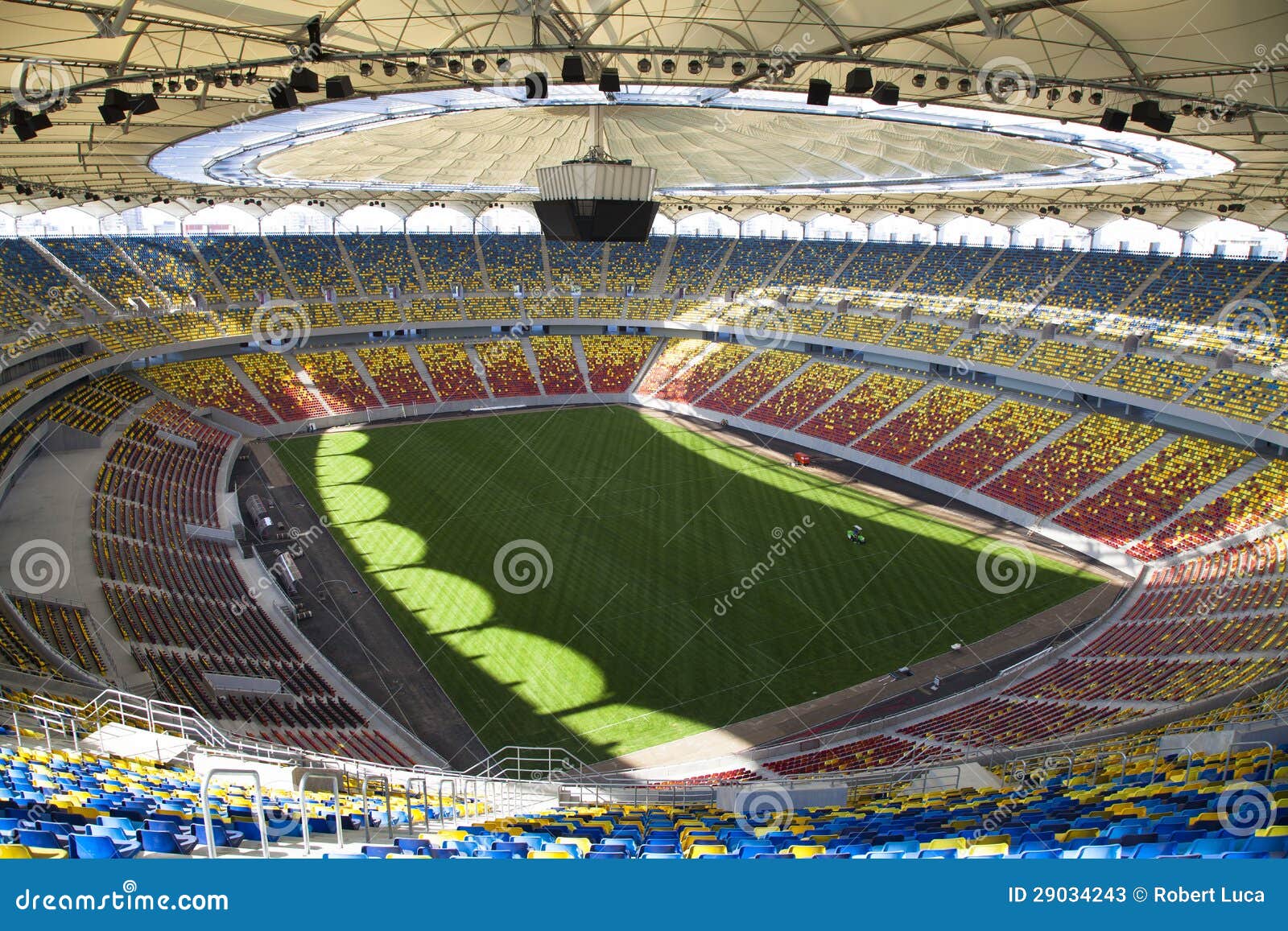 Football stadium stock image. Image of players, inside - 29034243