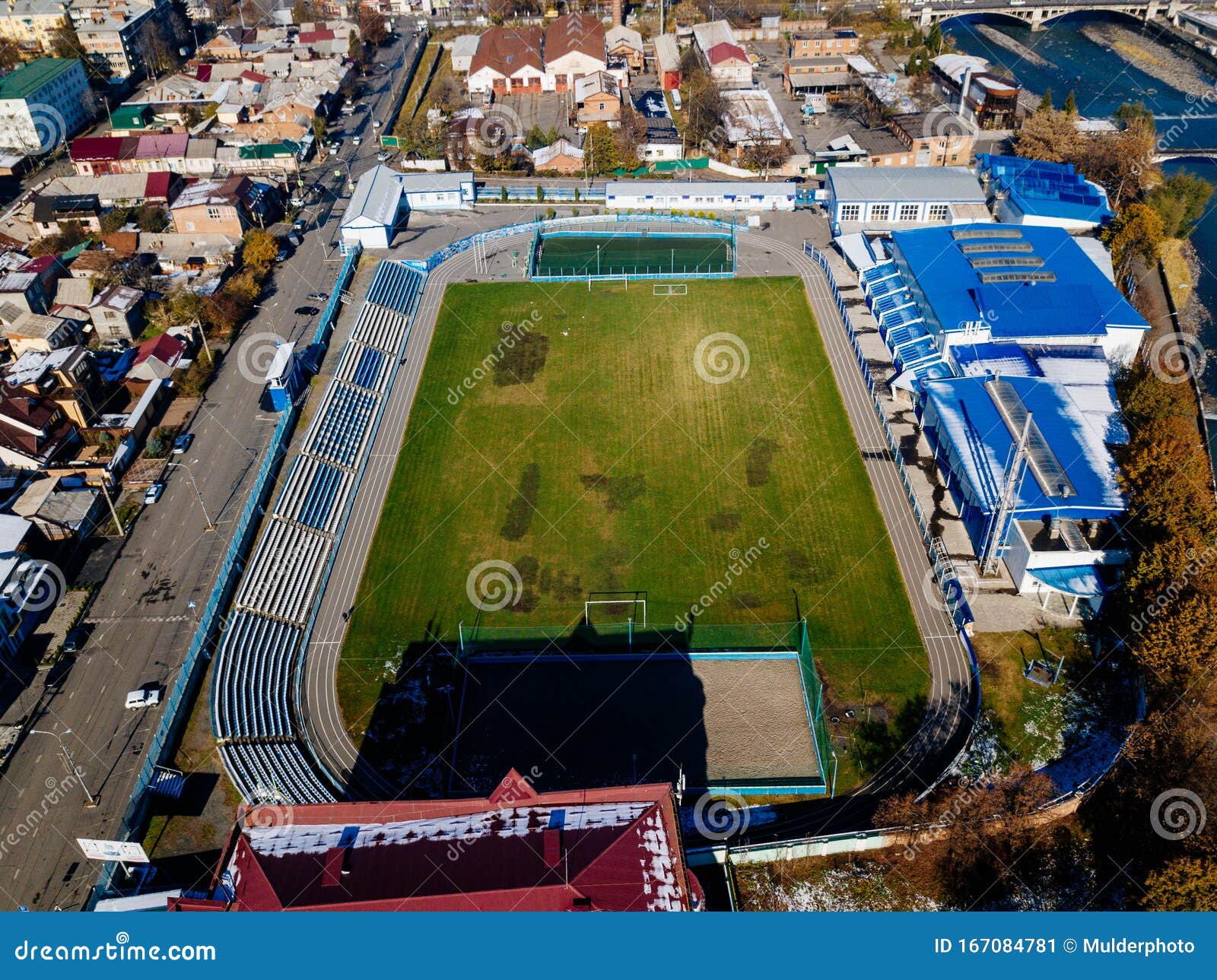 Football Pitch Aerial View Stock Photos - Download 736 Royalty Free Photos