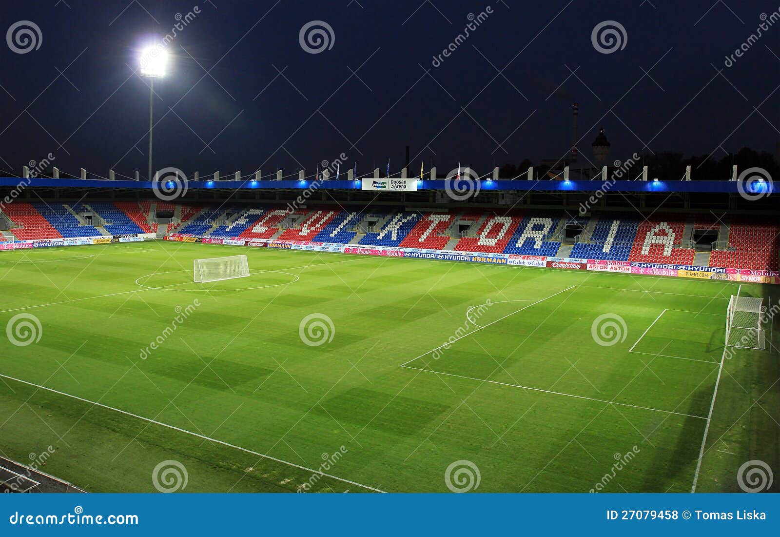 Football Stadium the Doosan Arena Editorial Stock Photo - Image of ...