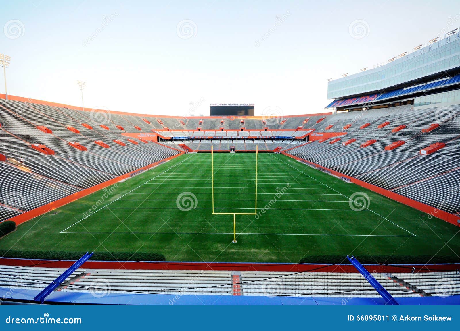 Football Stadium stock image. Image of audience, american - 66895811