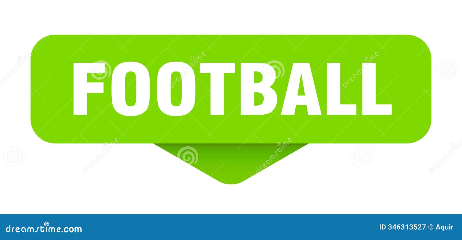 Football Sticker. Football Sign on Transparent Background Stock Vector ...
