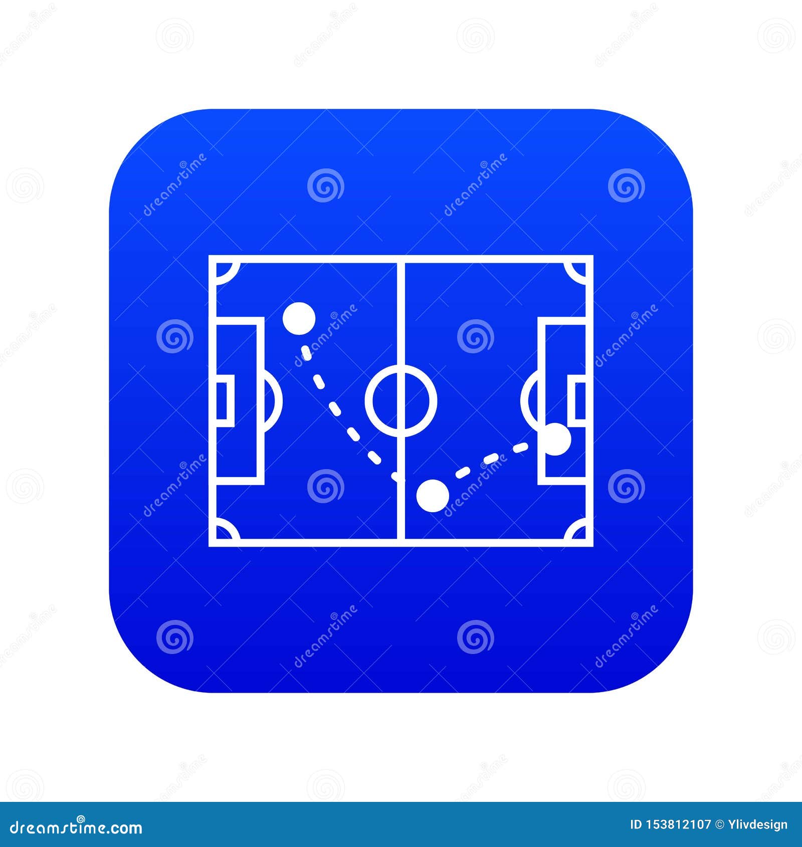 Football Strategy Icon, Simple Black Style Stock Vector - Illustration ...