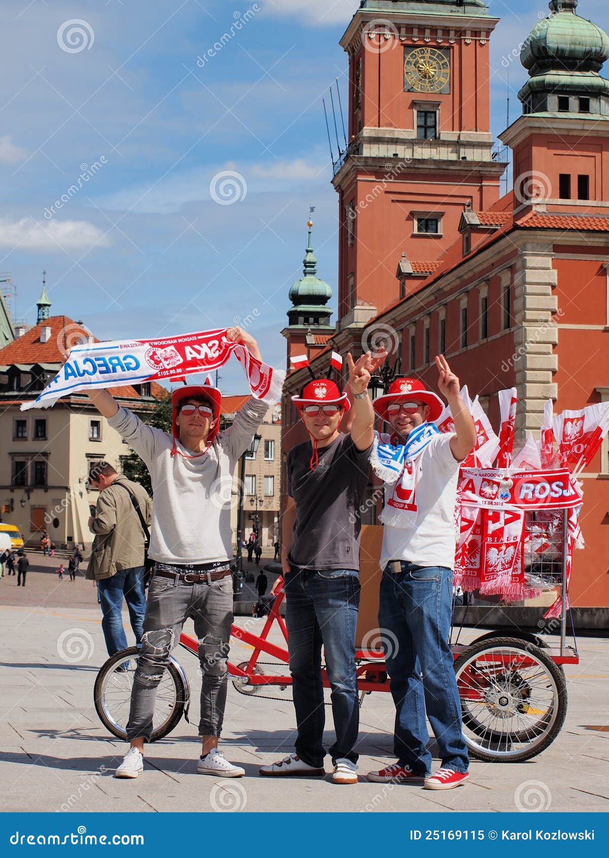 Football Supporters in Warsaw Editorial Image - Image of event, fifa ...