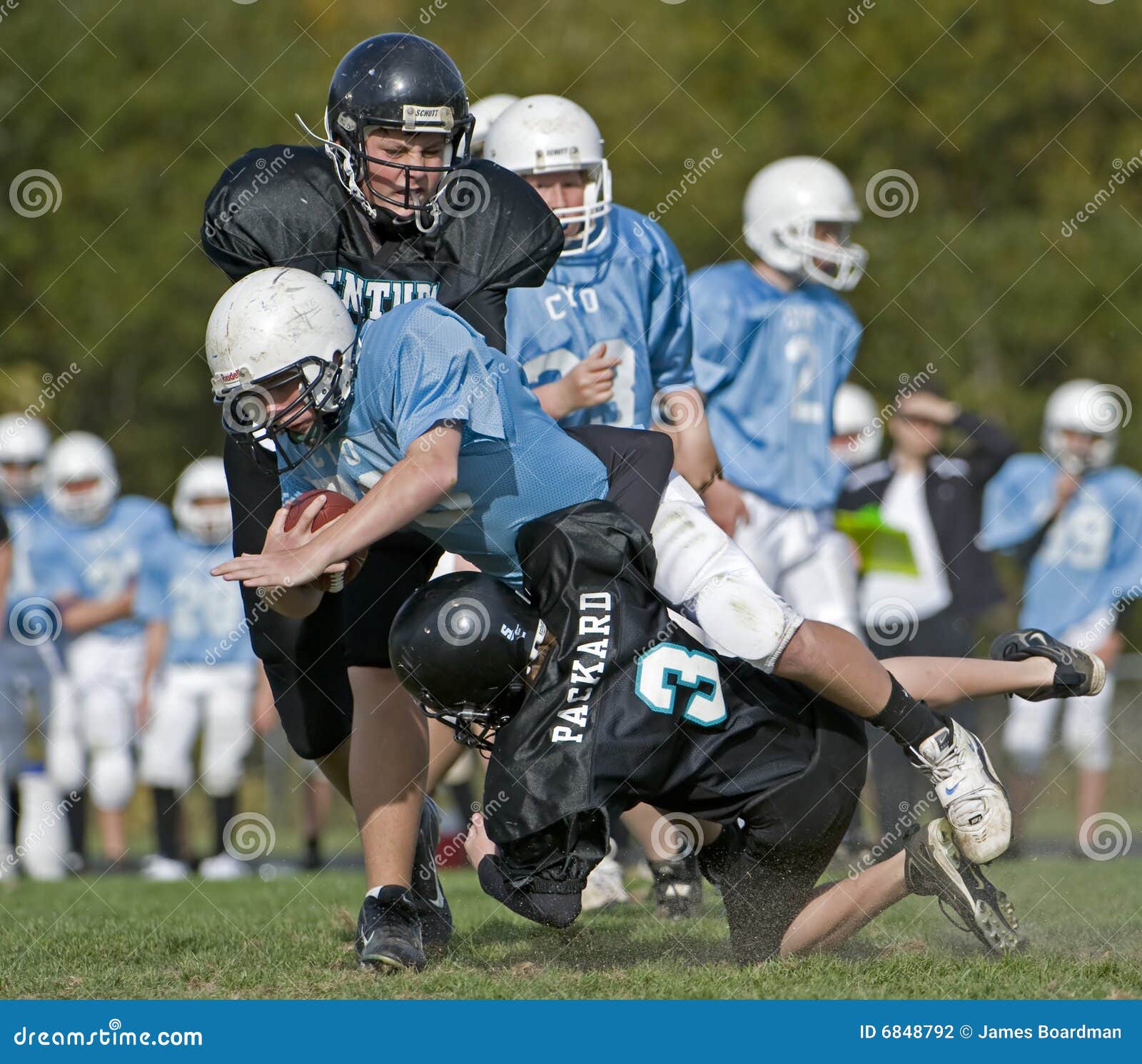 Football tackle editorial photography. Image of athlete - 6848792