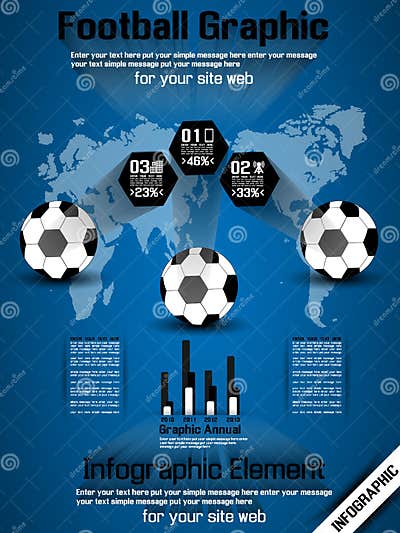 Football Timeline Infographic Stock Vector - Illustration of connection ...