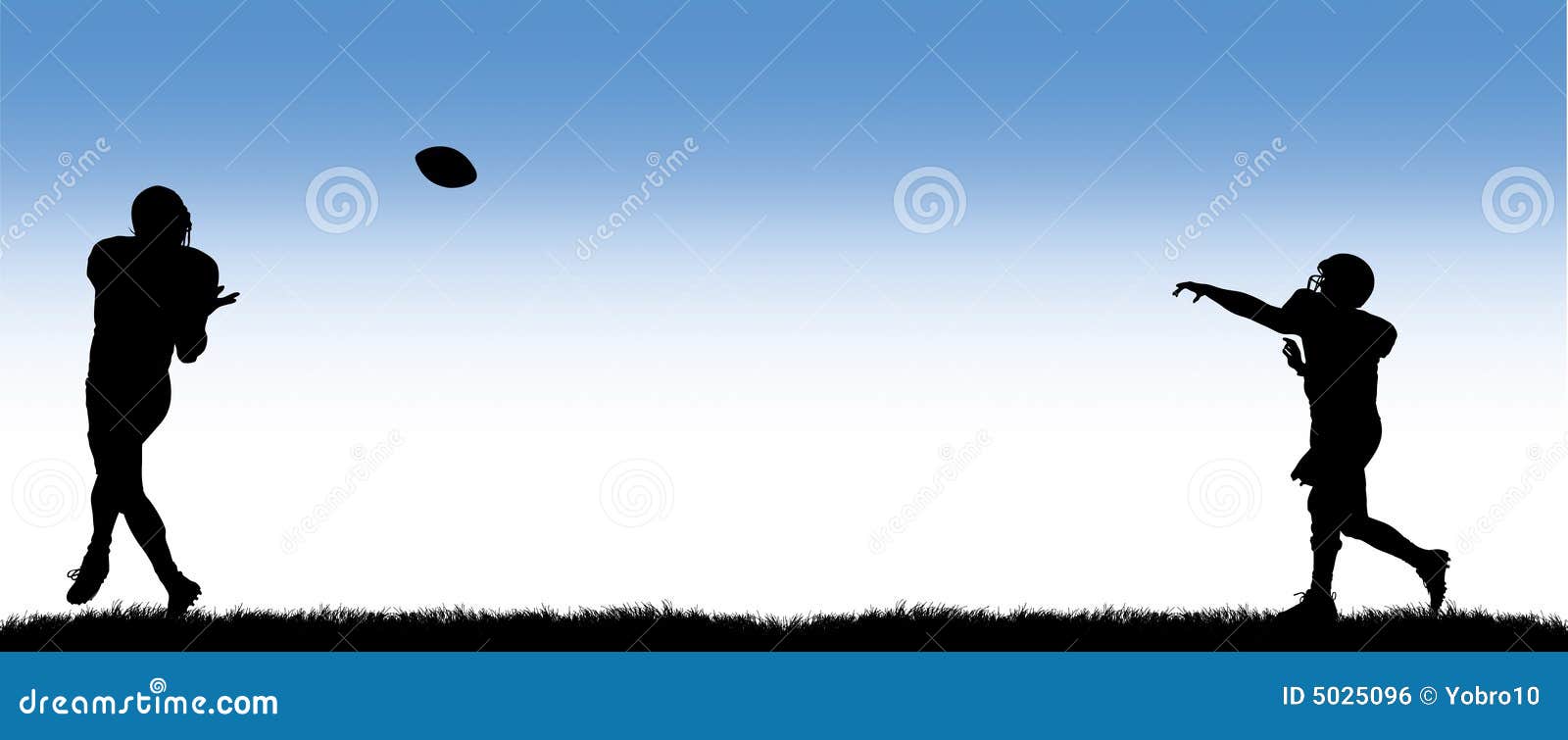 Football Touchdown stock vector. Illustration of quarterback - 5025096