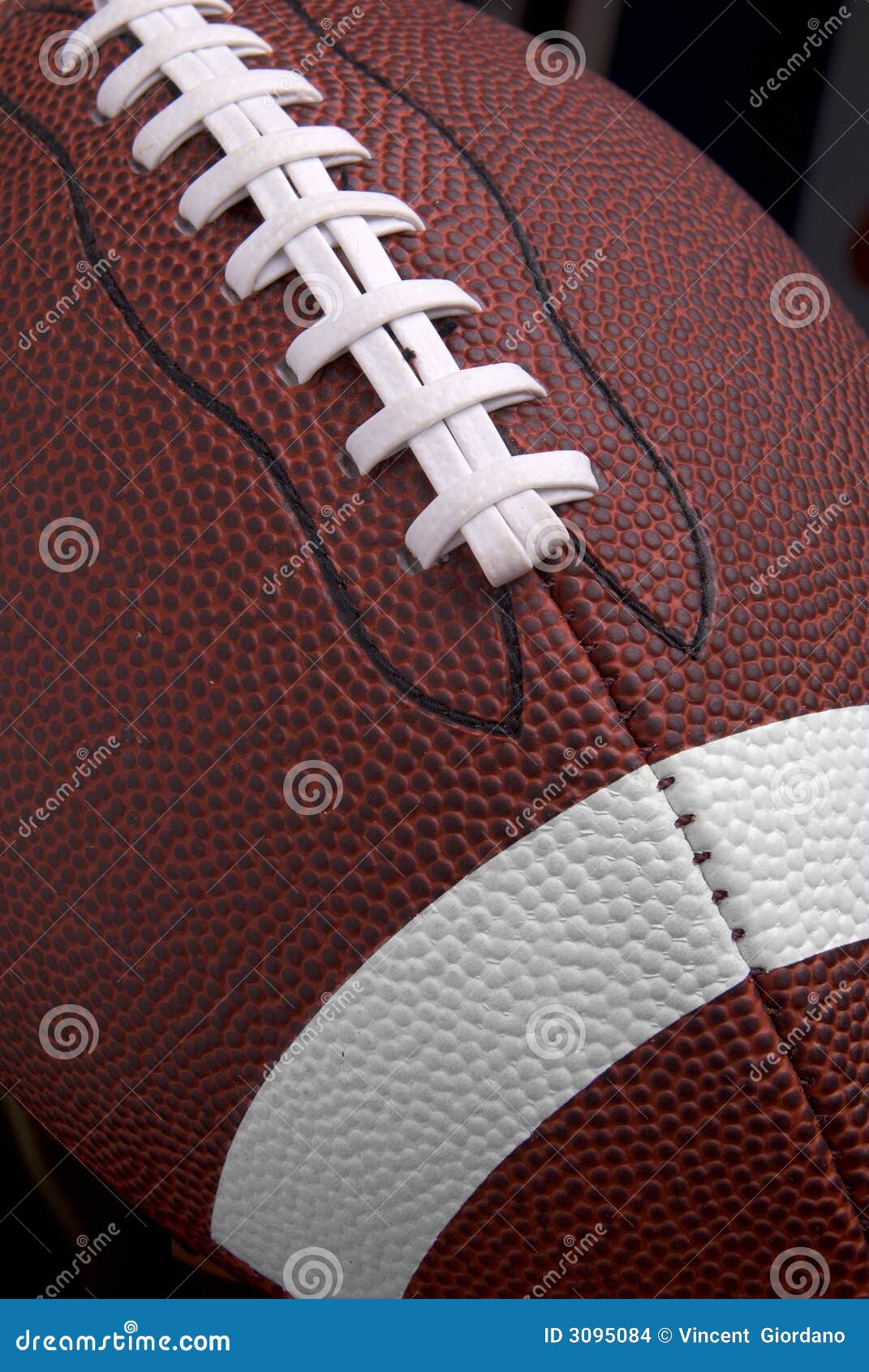 Football up-close stock photo. Image of oval, closeup - 3095084